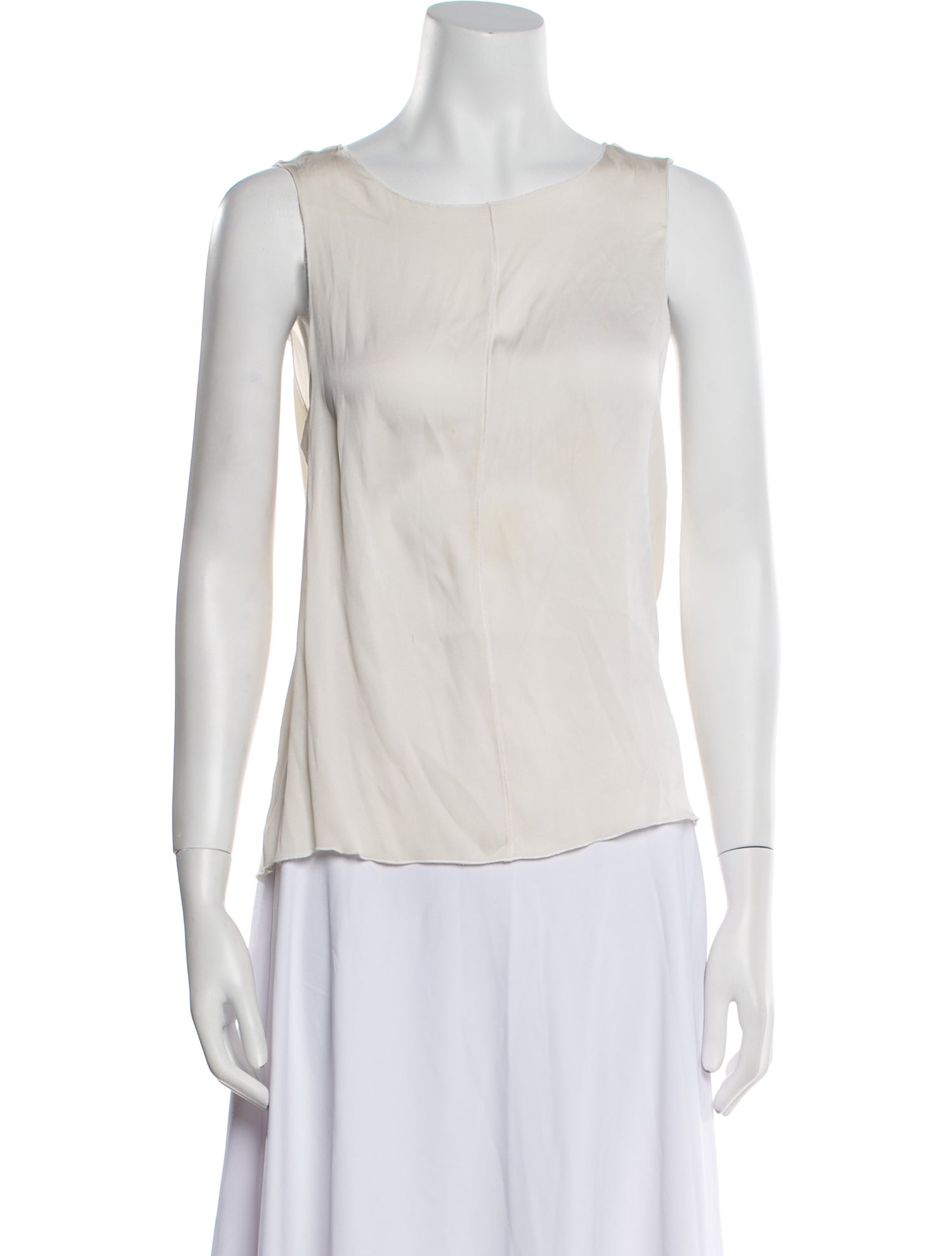 Alice + Olivia Silk Bateau Neckline Blouse - White Tops, Clothing ...