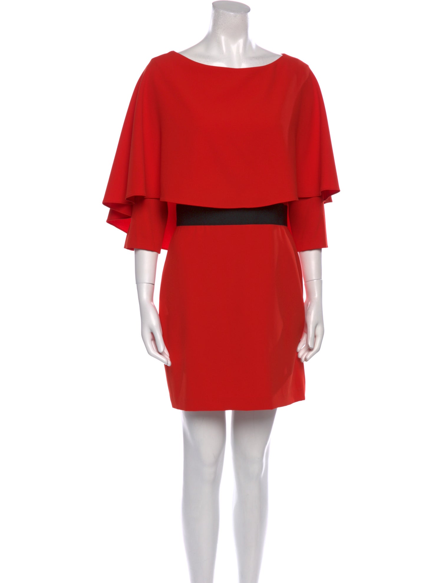 Alice + Olivia Bateau Neckline Mini Dress - Red Dresses, Clothing ...