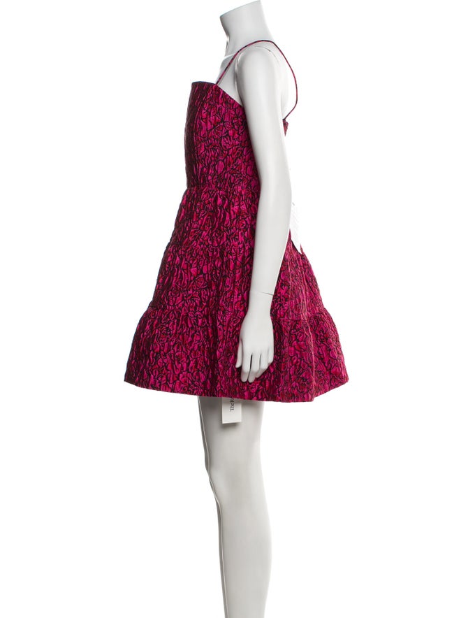 Alice + Olivia Printed Mini Dress w/ Tags - Pink Dresses, Clothing ...