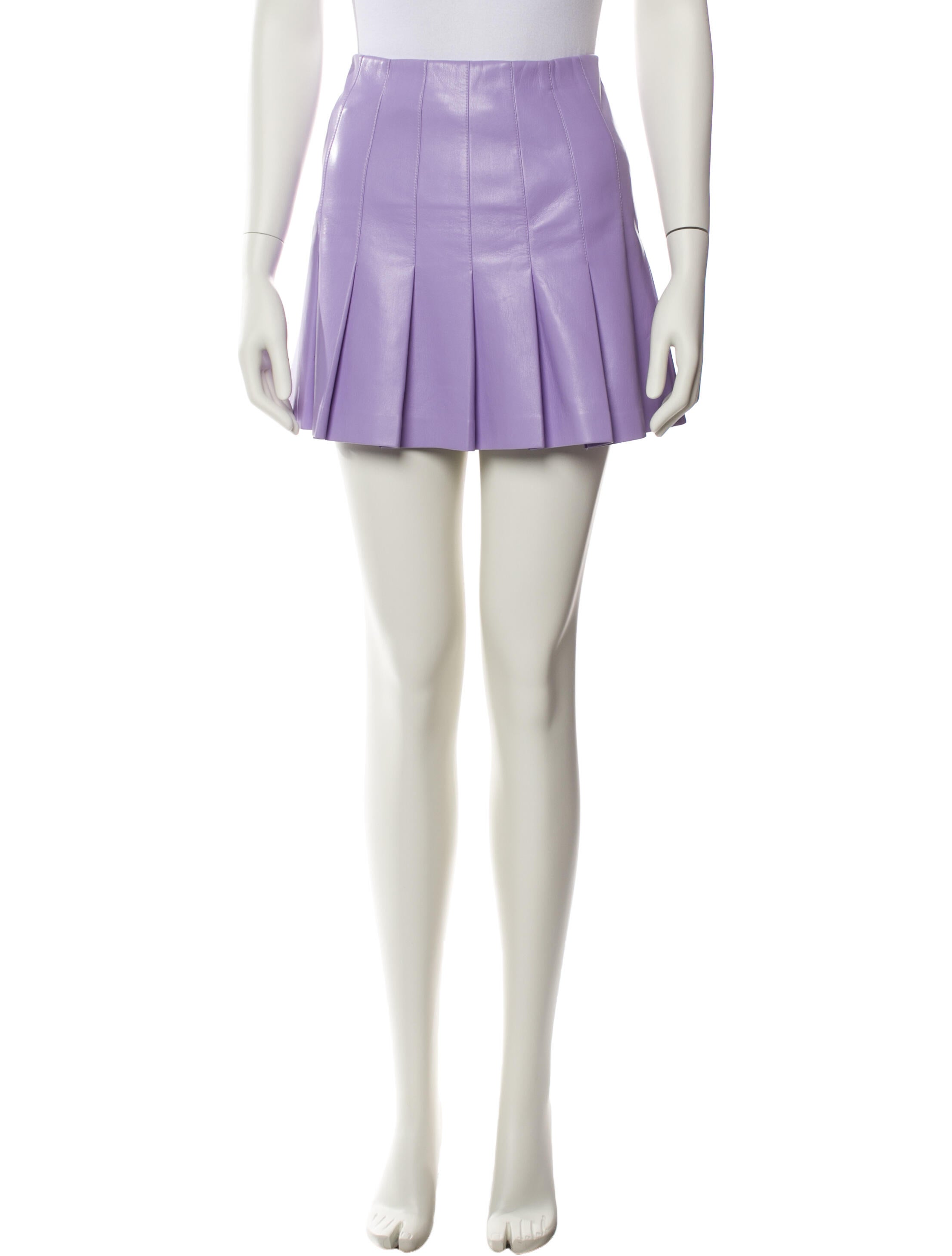 Alice + Olivia Mini Skirt - Purple Skirts, Clothing - WAO565328 | The ...
