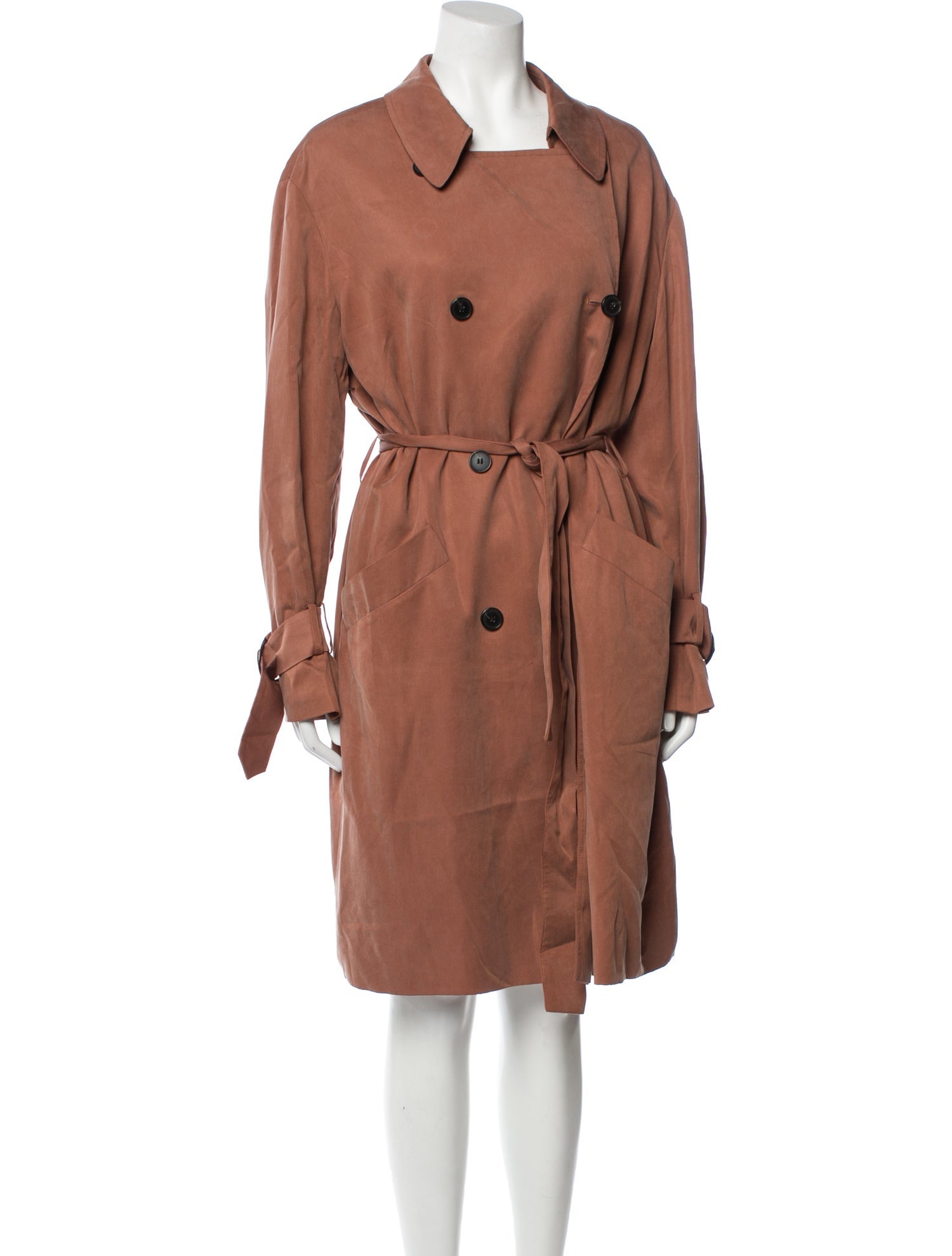 AllSaints Trench Coat - Neutrals Coats, Clothing - WAQ82755 | The RealReal