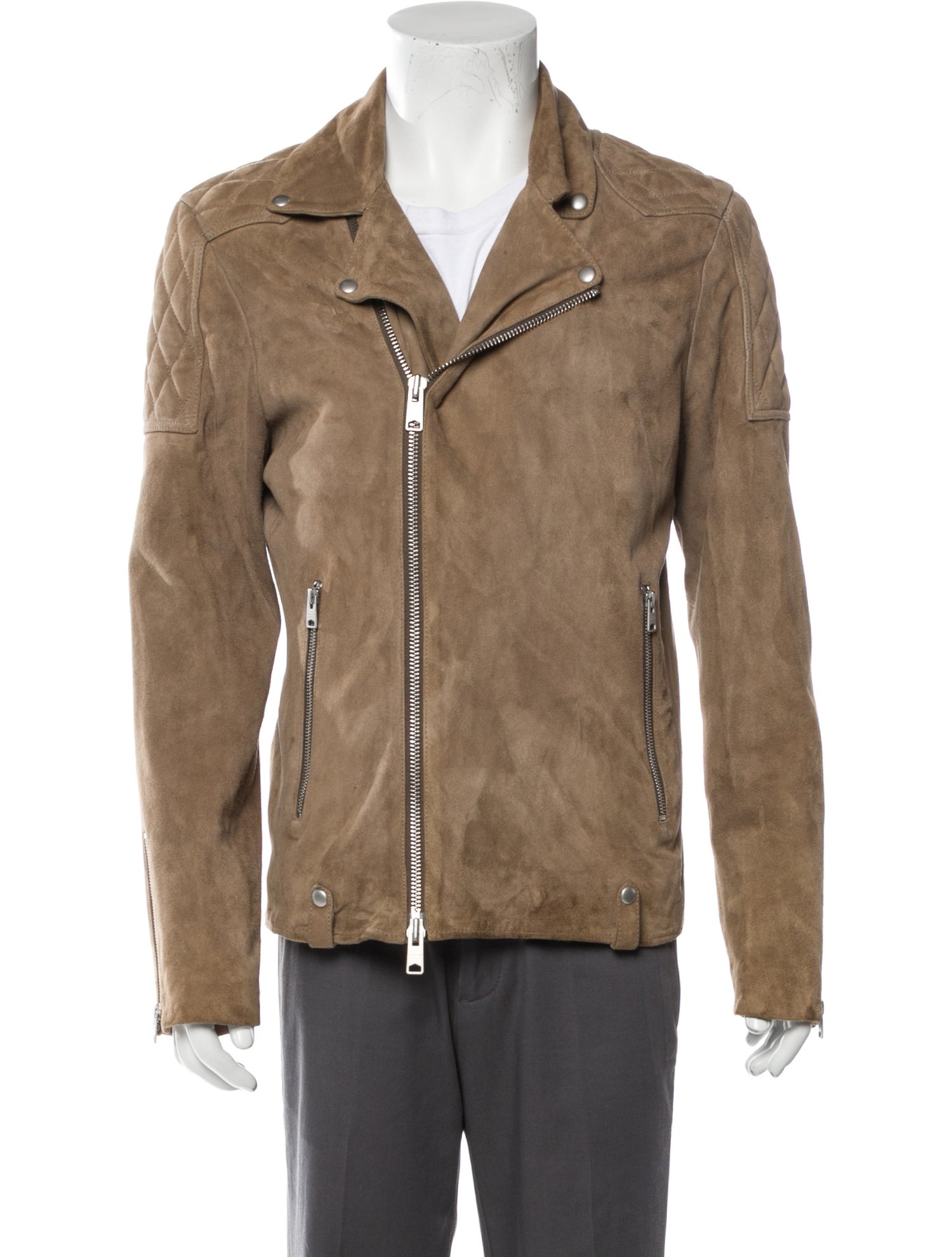 Zilli Ostrich Fur-Trimmed Jacket - Neutrals Outerwear, Clothing ...