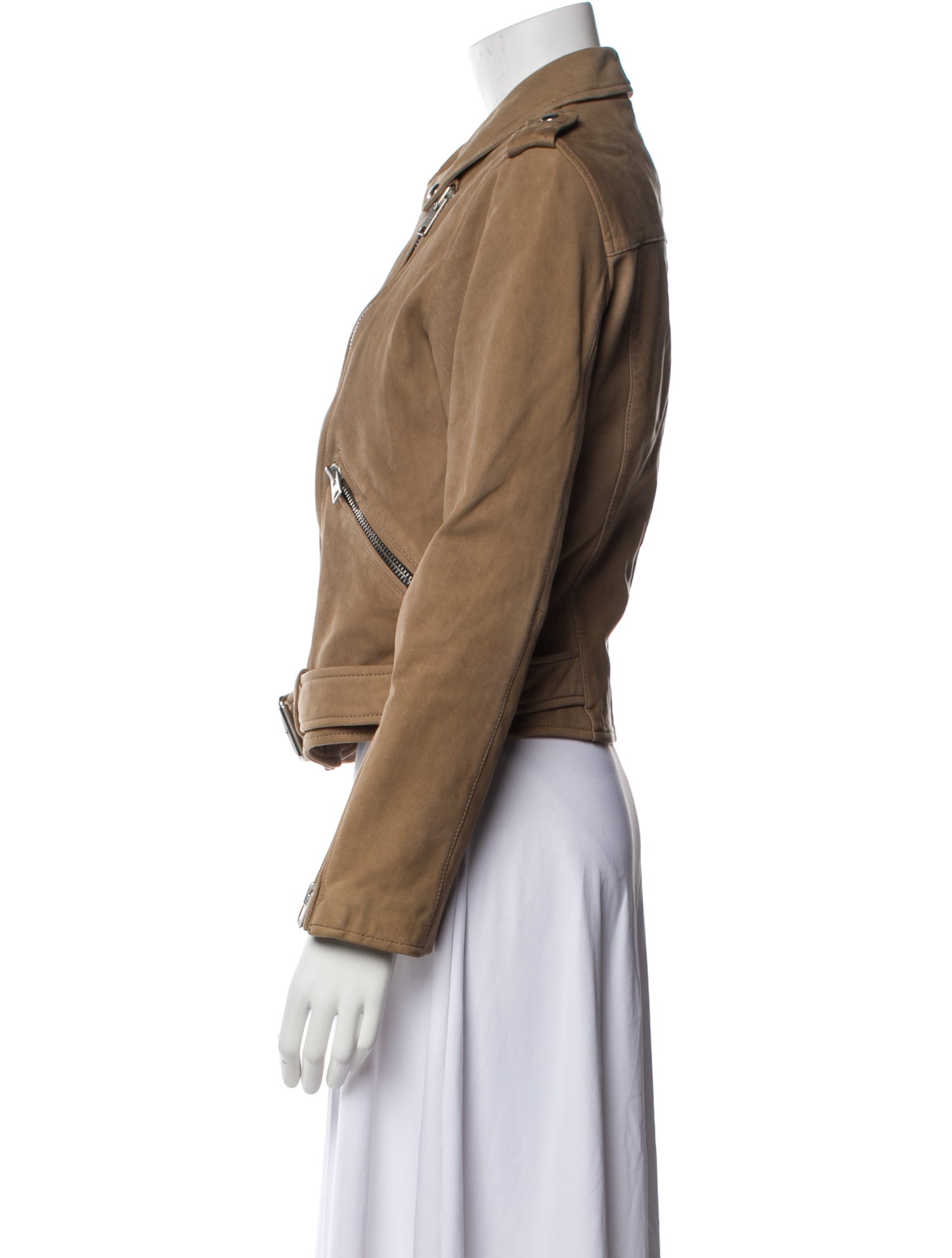 Balenciaga 2014 Lamb Leather Biker Biker Jacket - Black Jackets ...