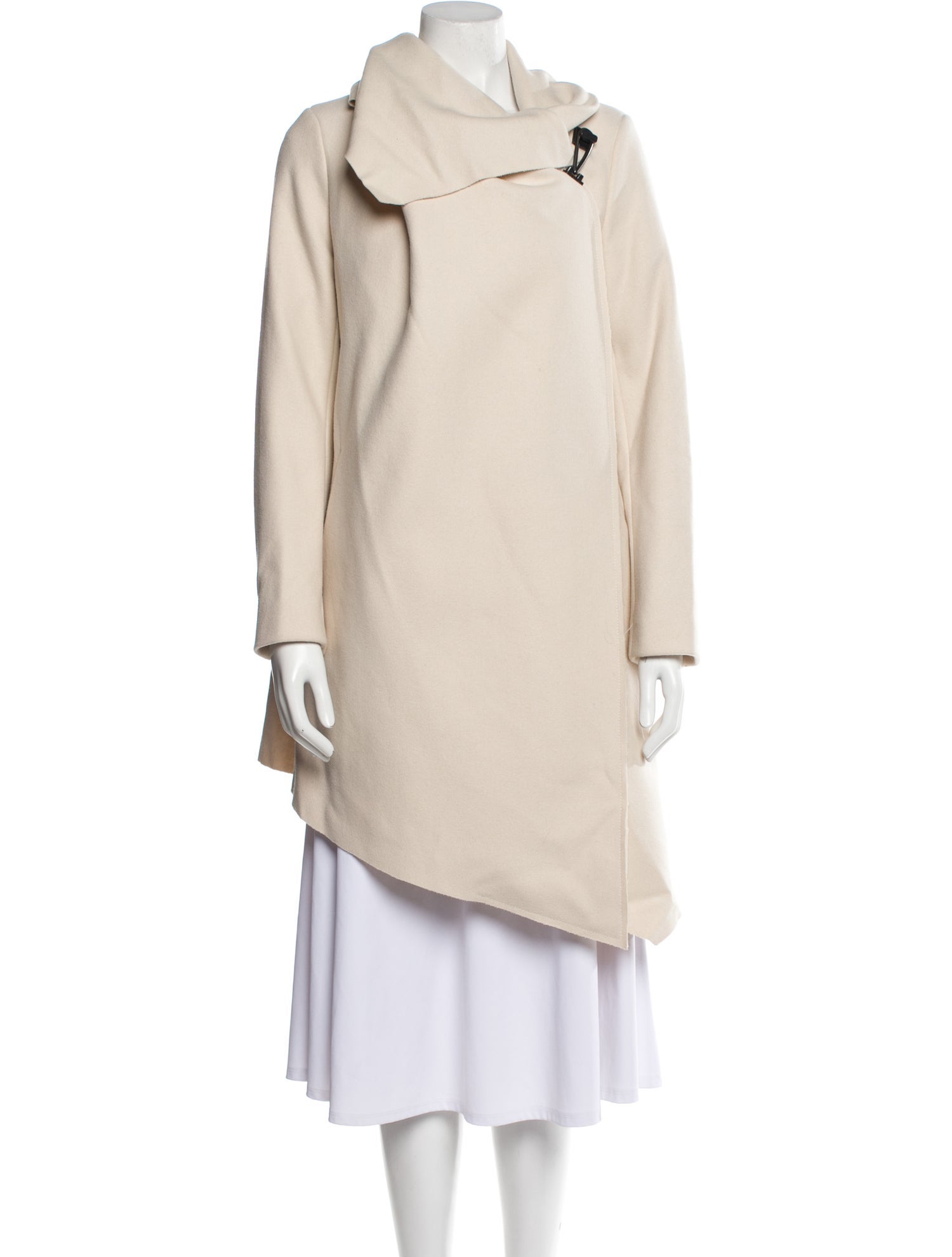 AllSaints Coat - Neutrals Coats, Clothing - WAQ87903 | The RealReal