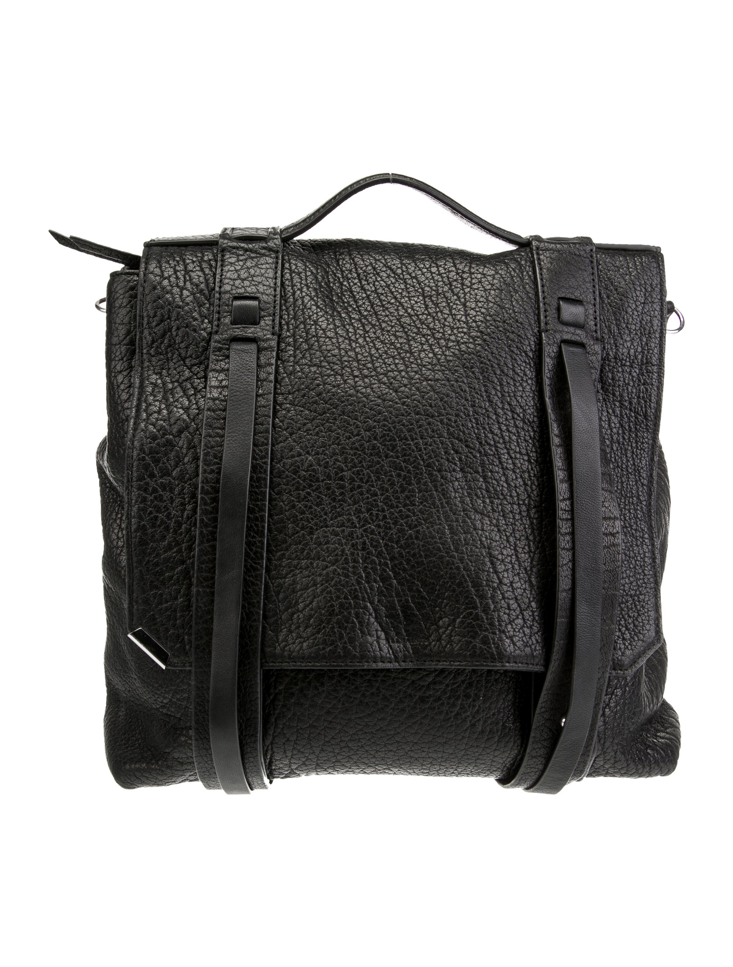 AllSaints Leather Backpack - Black Backpacks, Handbags - WAQ93179 | The ...