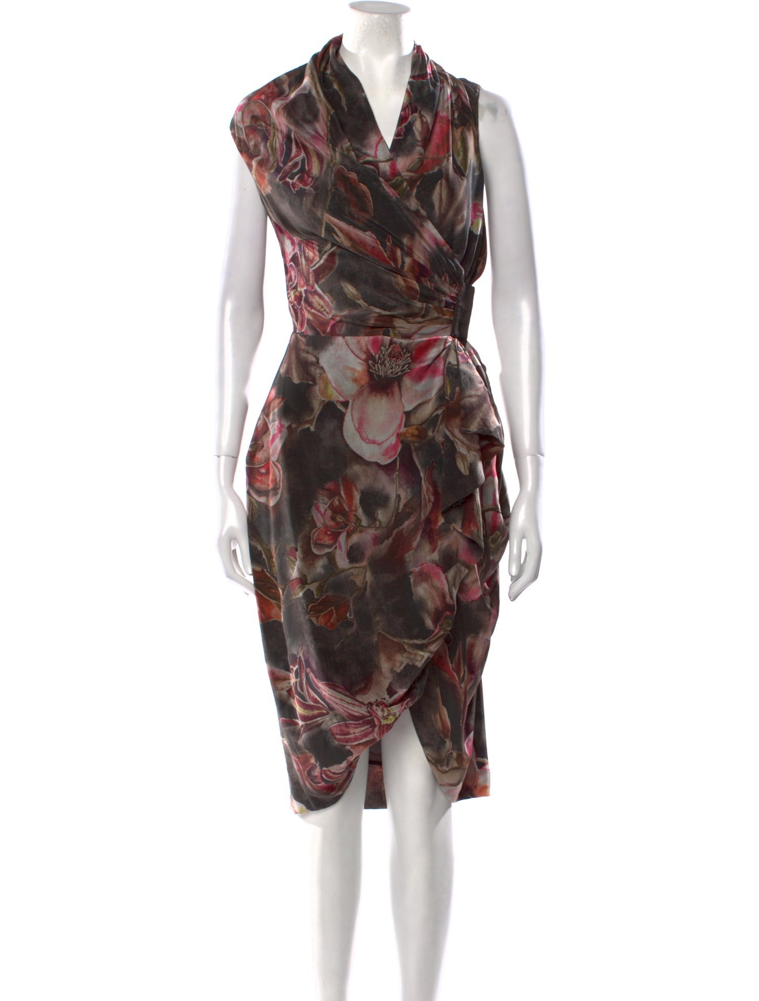 Ralph Lauren Purple Label Embellished Halter Dress - Metallic Dresses ...