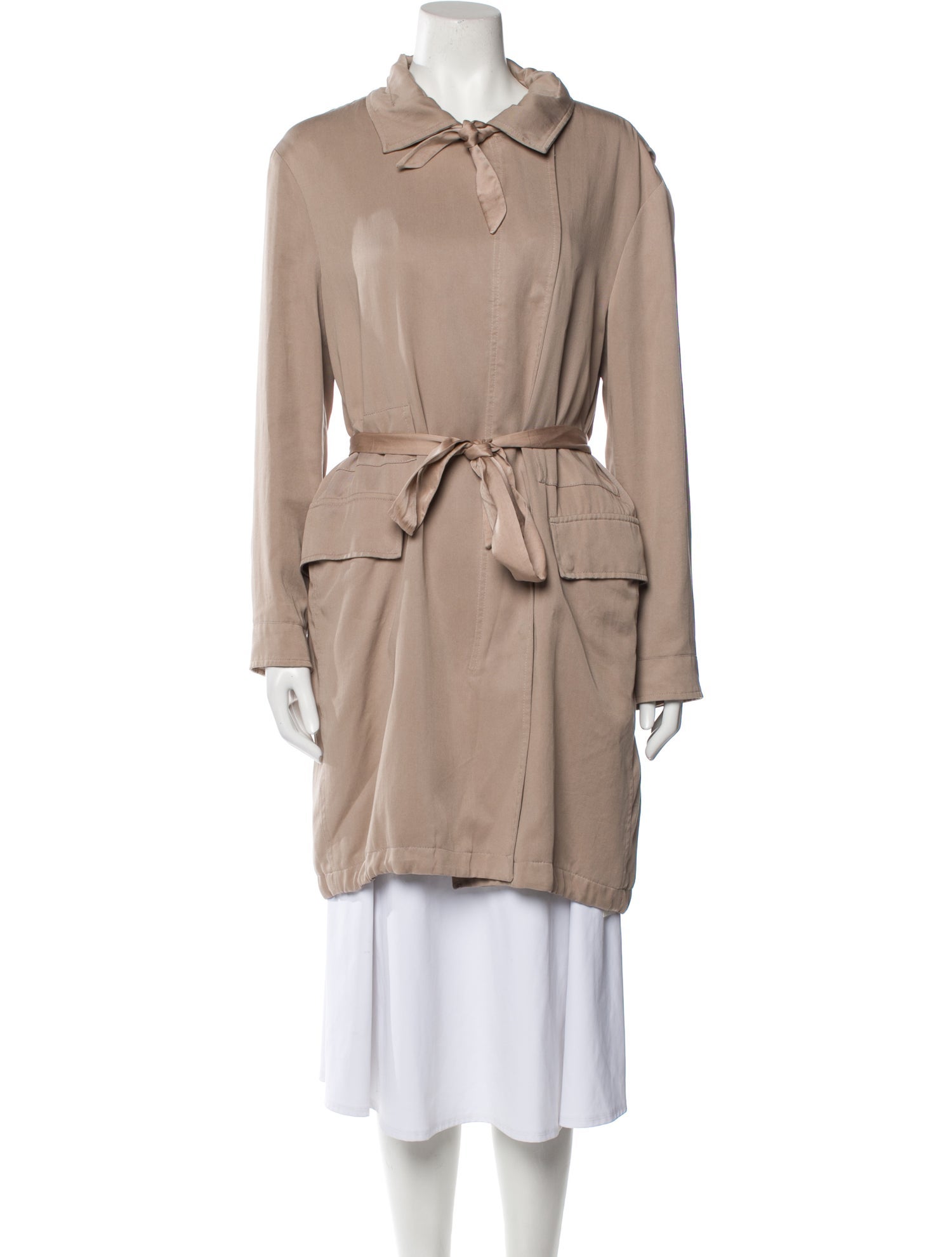 AllSaints Trench Coat - Neutrals Coats, Clothing - WAQ97817 | The RealReal