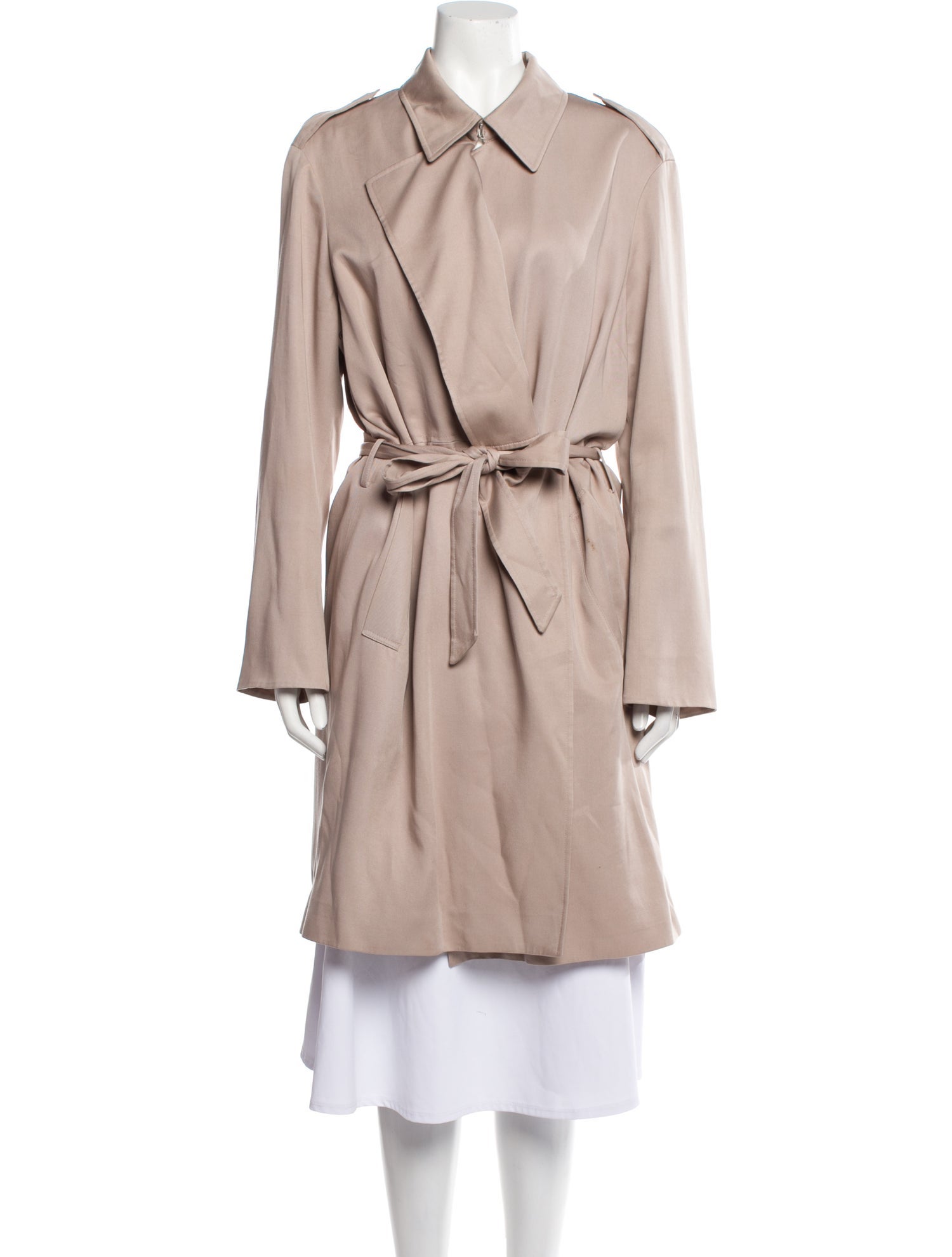 AllSaints Trench Coat - Neutrals Coats, Clothing - WAQ97850 | The RealReal