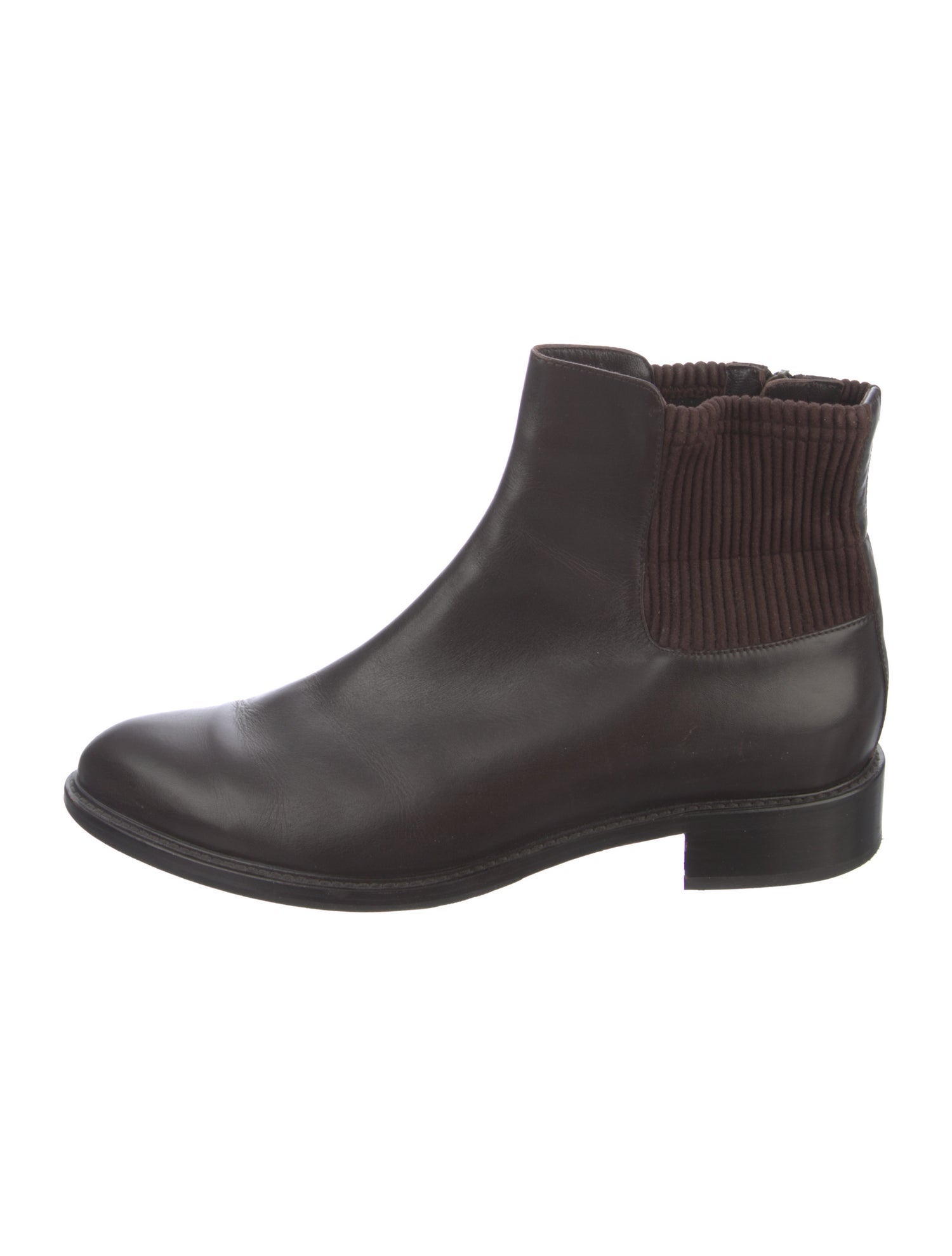 Aquatalia Leather Colorblock Pattern Chelsea Boots - Blue Boots, Shoes ...