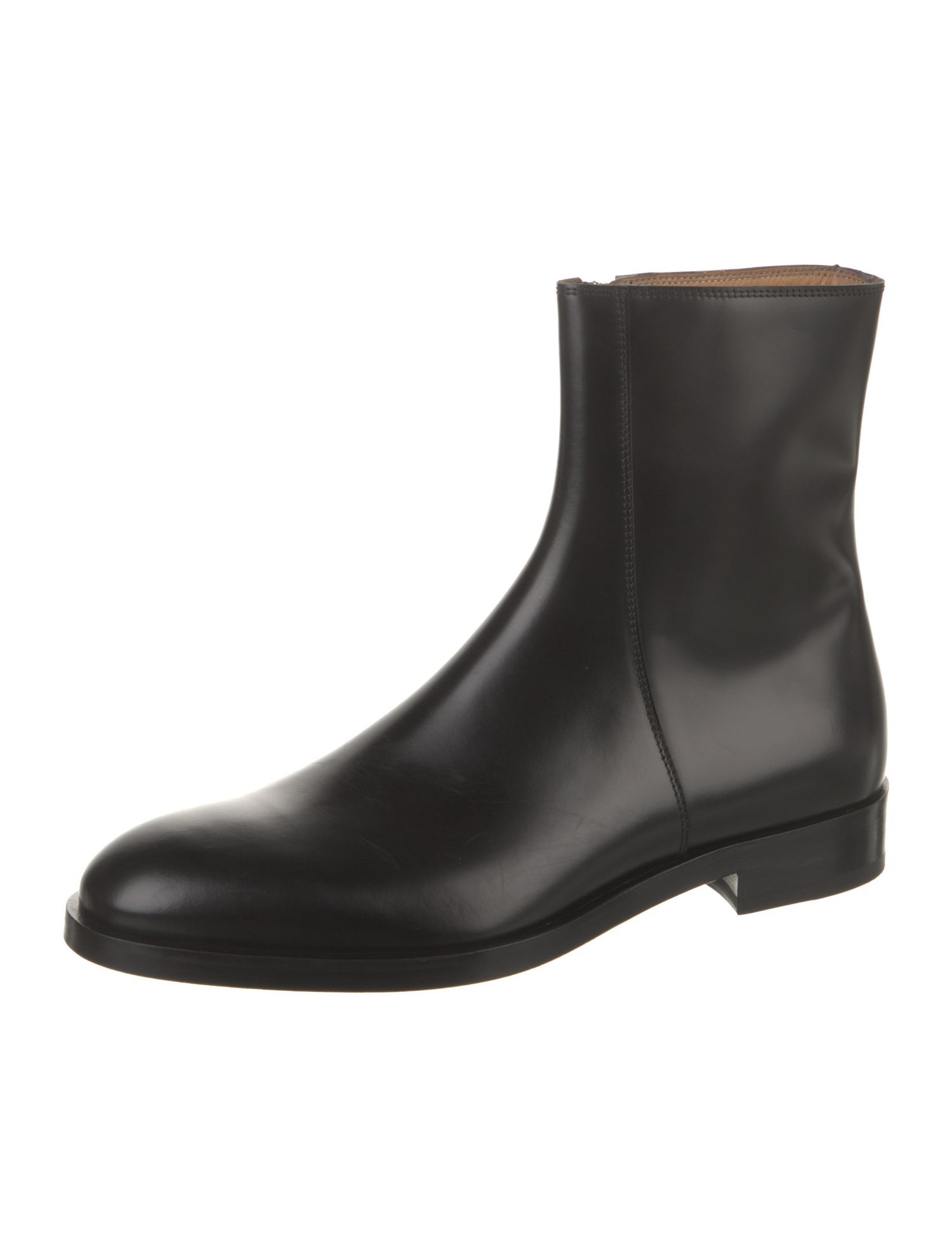 Fratelli Rossetti Leather Boots - Black Boots, Shoes - FRS22974 | The ...