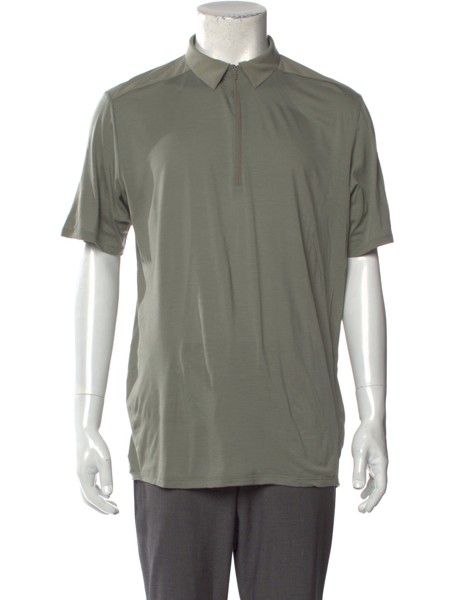 Arc'Teryx Veilance Wool Collar Polo Shirt - Neutrals Polos, Clothing ...