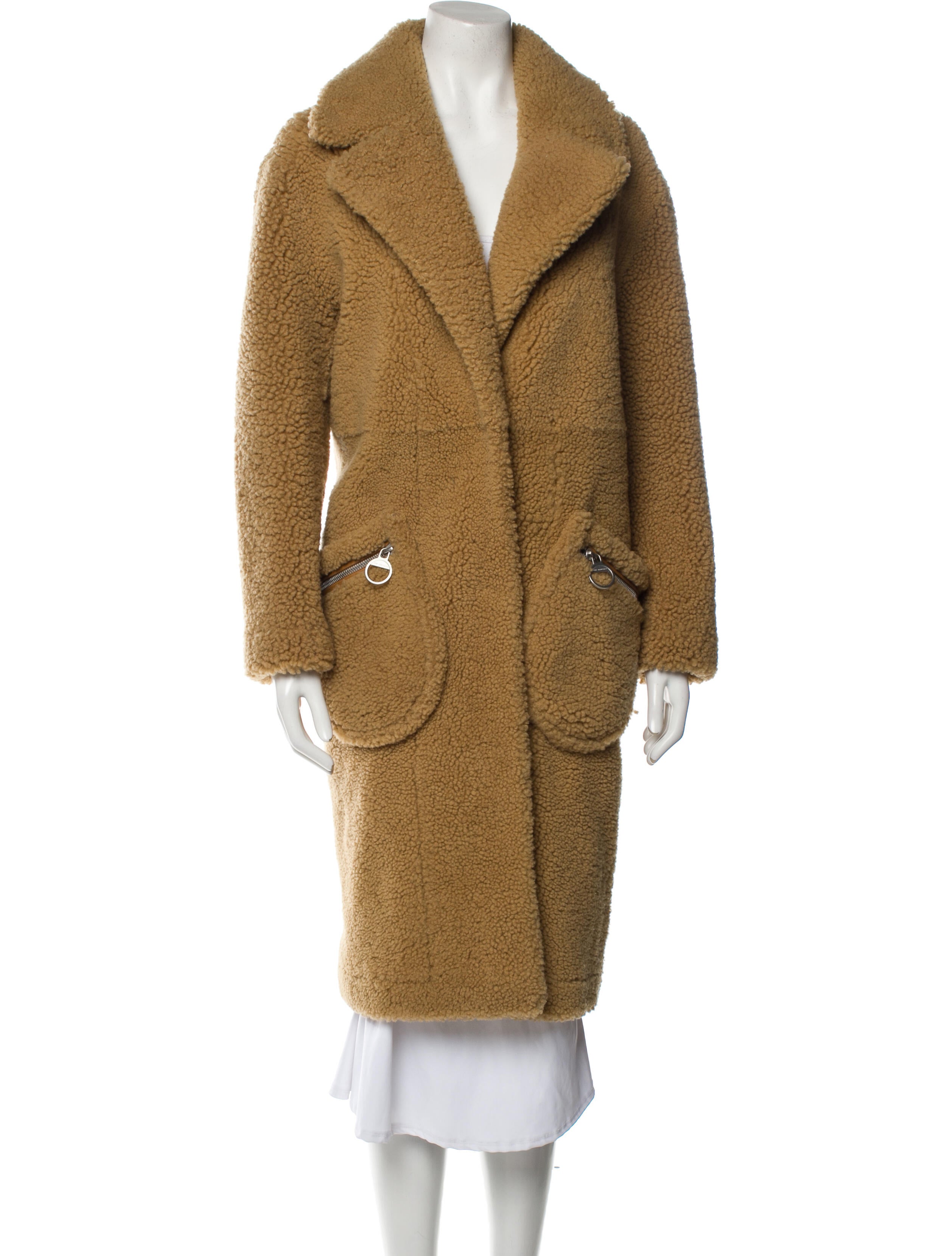 Celine Shearling Fur Coat - Neutrals Coats, Clothing - CEL247643 | The ...