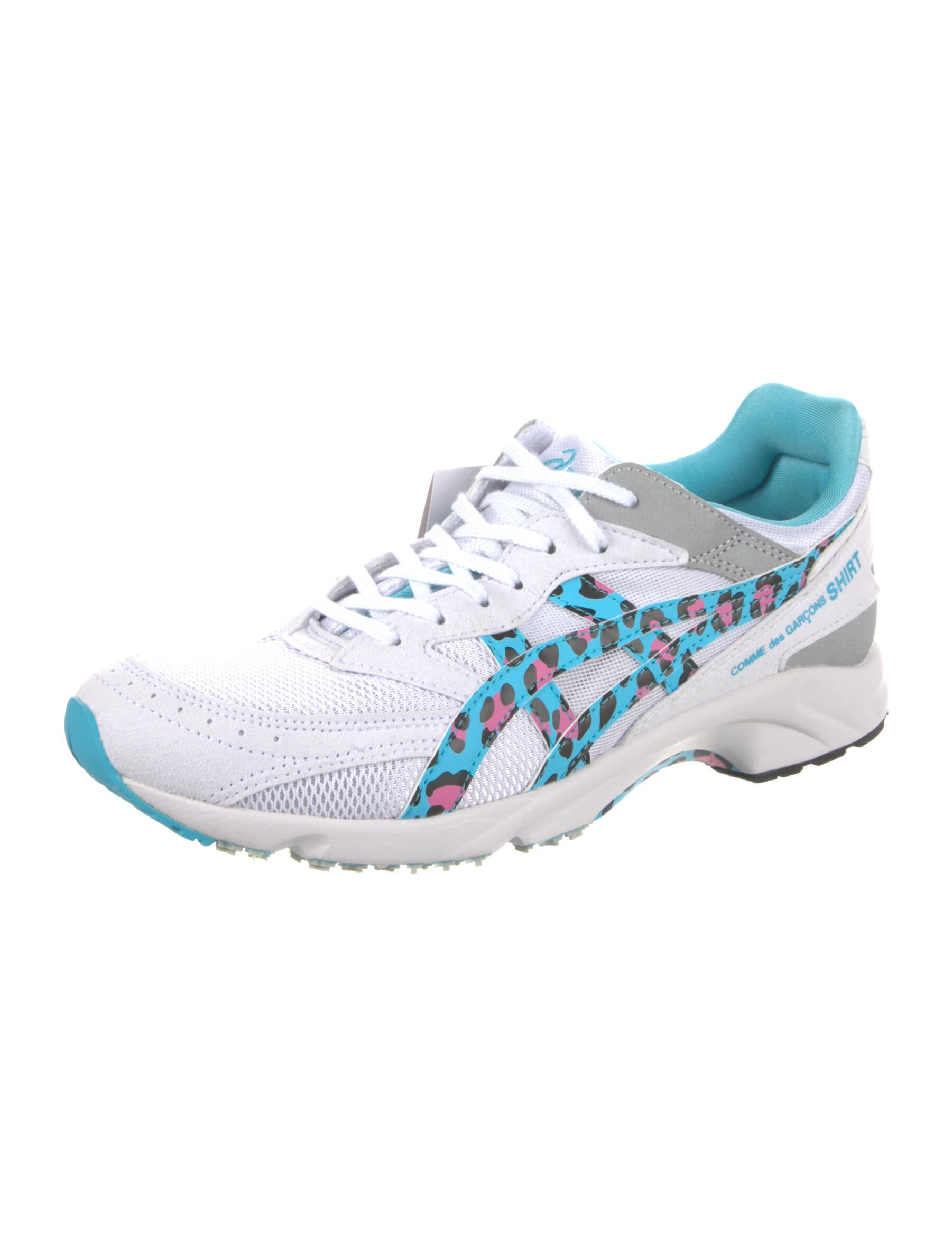 Asics Leather Printed Sneakers - White Sneakers, Shoes - WASIC22288 ...