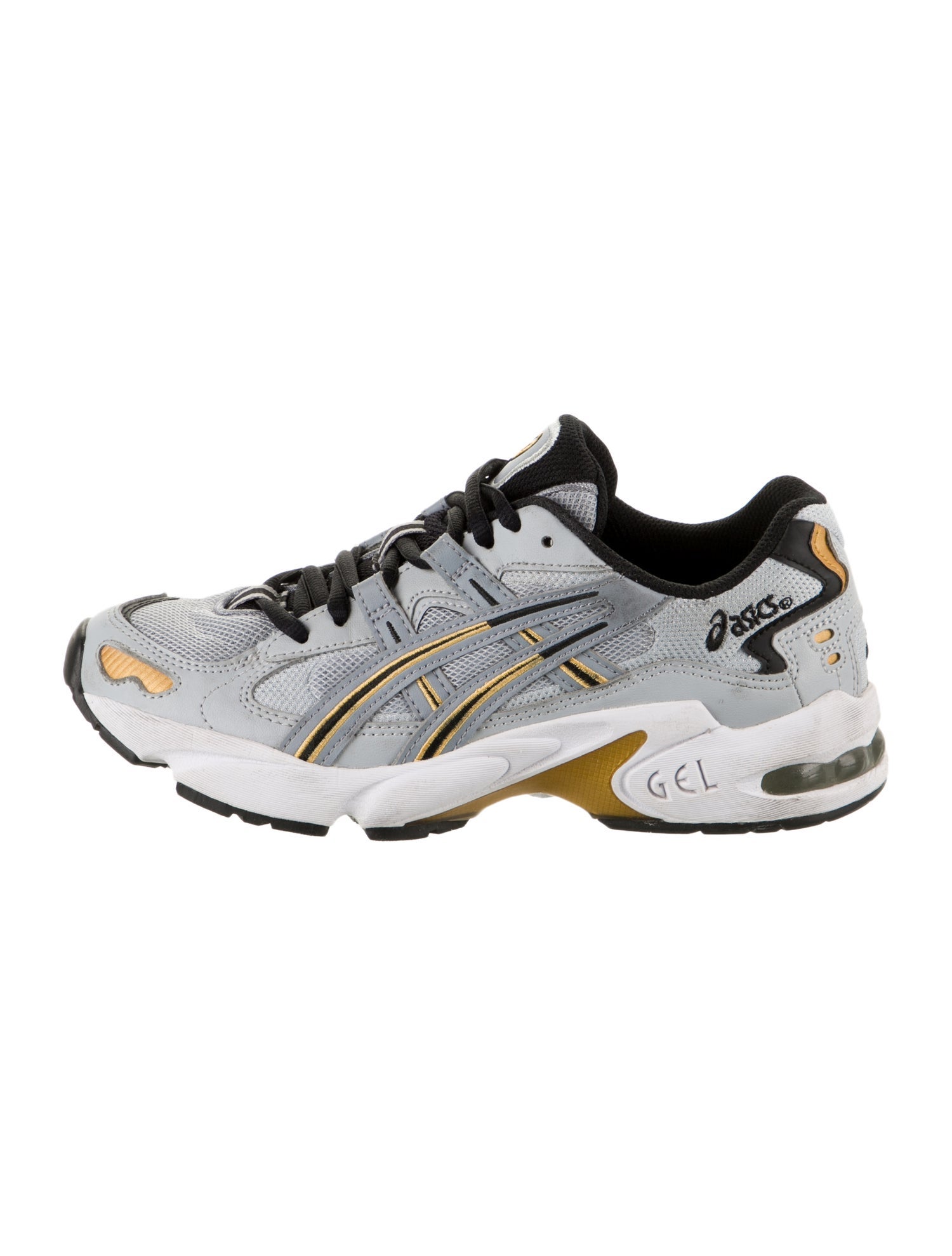 Asics Leather Printed Sneakers - Grey Sneakers, Shoes - WASIC22925 ...