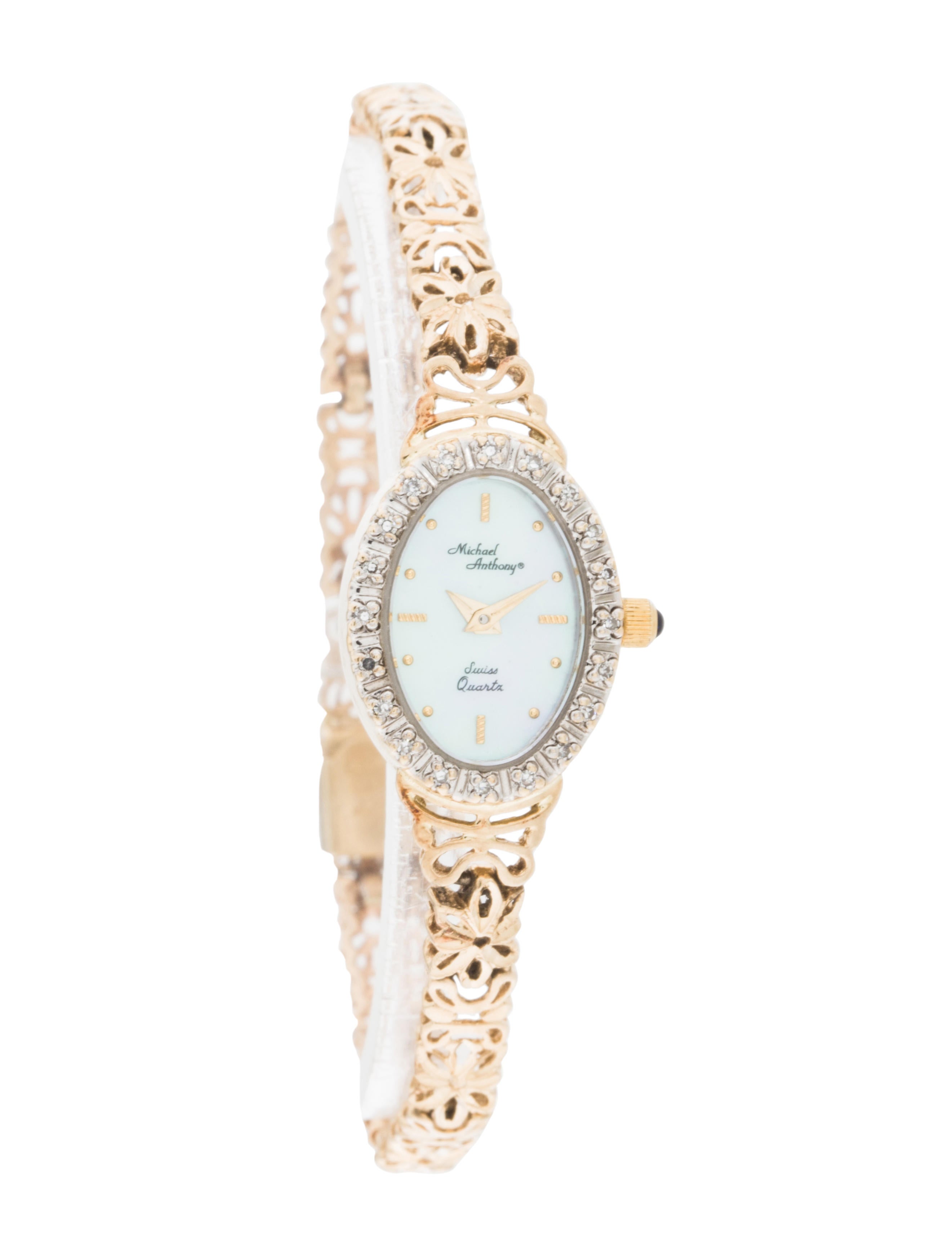 Watch Michael Anthony 14K Diamond Watch - Bracelet - WATCH20032 | The ...