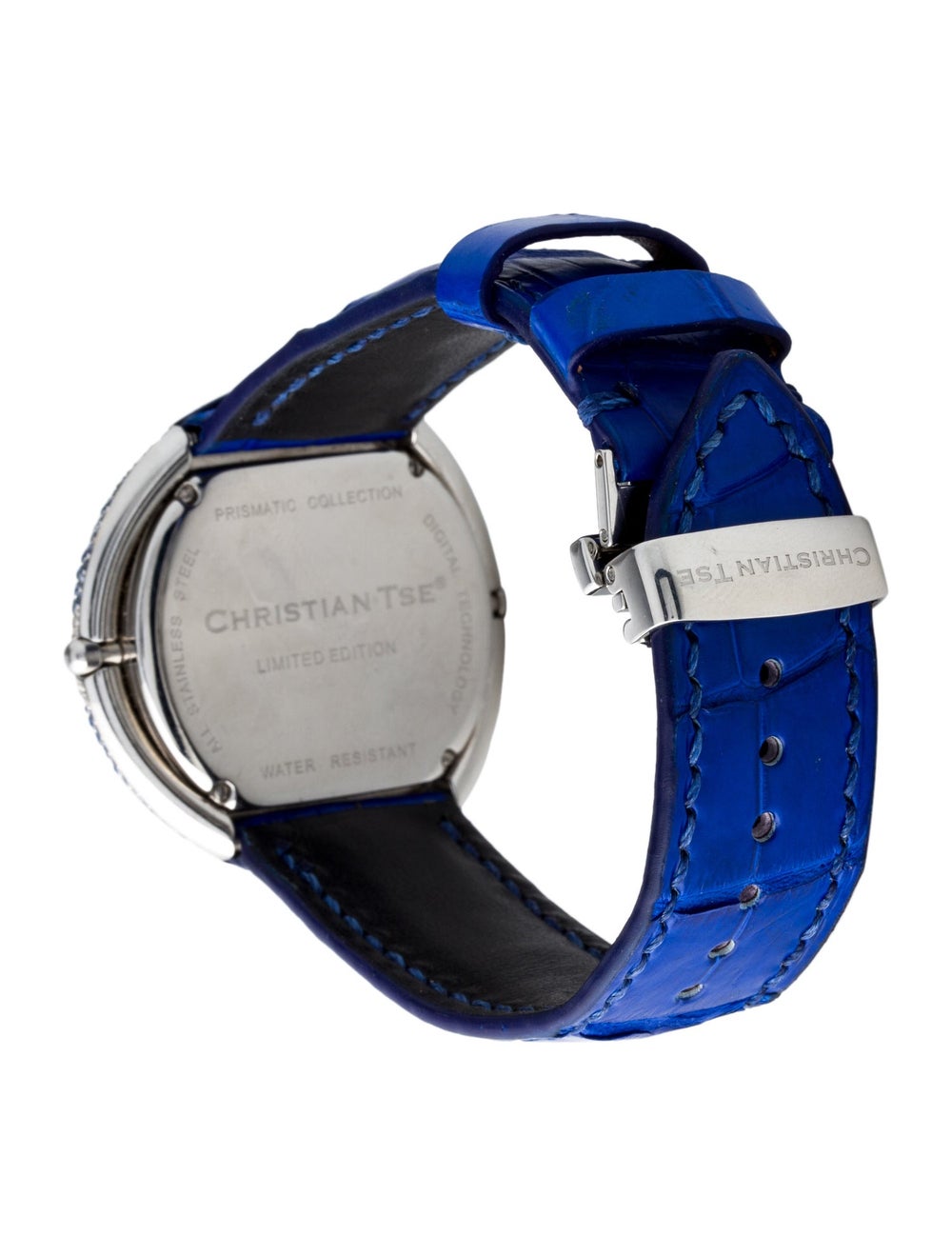 Stainless steel 42mm Prismatic Collection watch featu… - Gem