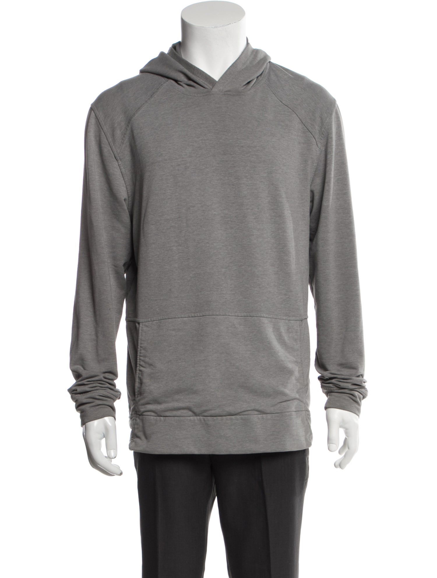 Aether Crew Neck Long Sleeve Hoodie - Grey Sweatshirts & Hoodies ...