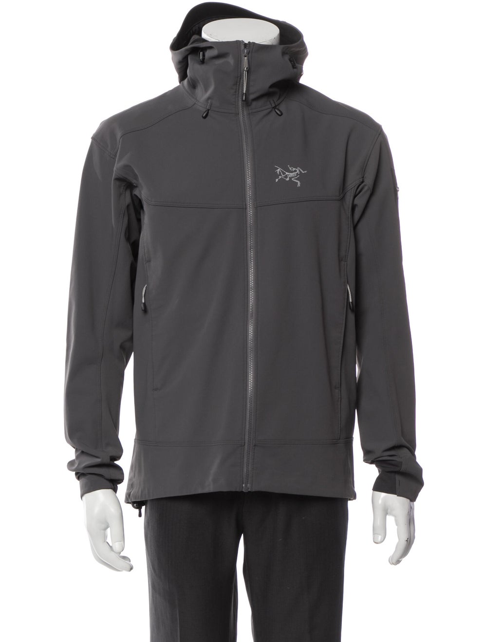Arc'Teryx Jacket Grey With Hood - Gem