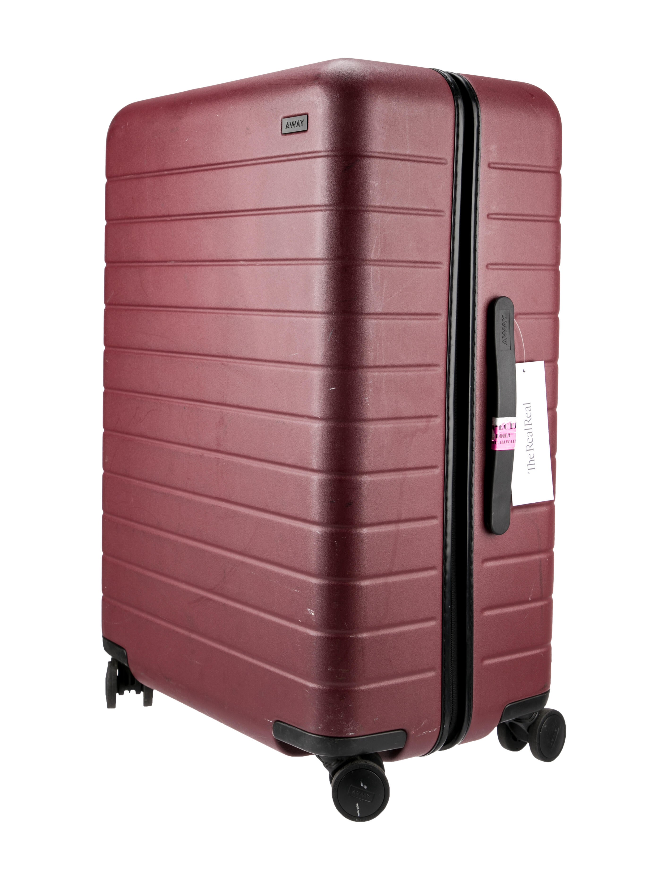 Away Rolling Retractable Suitcase - Red Luggage and Travel, Handbags ...