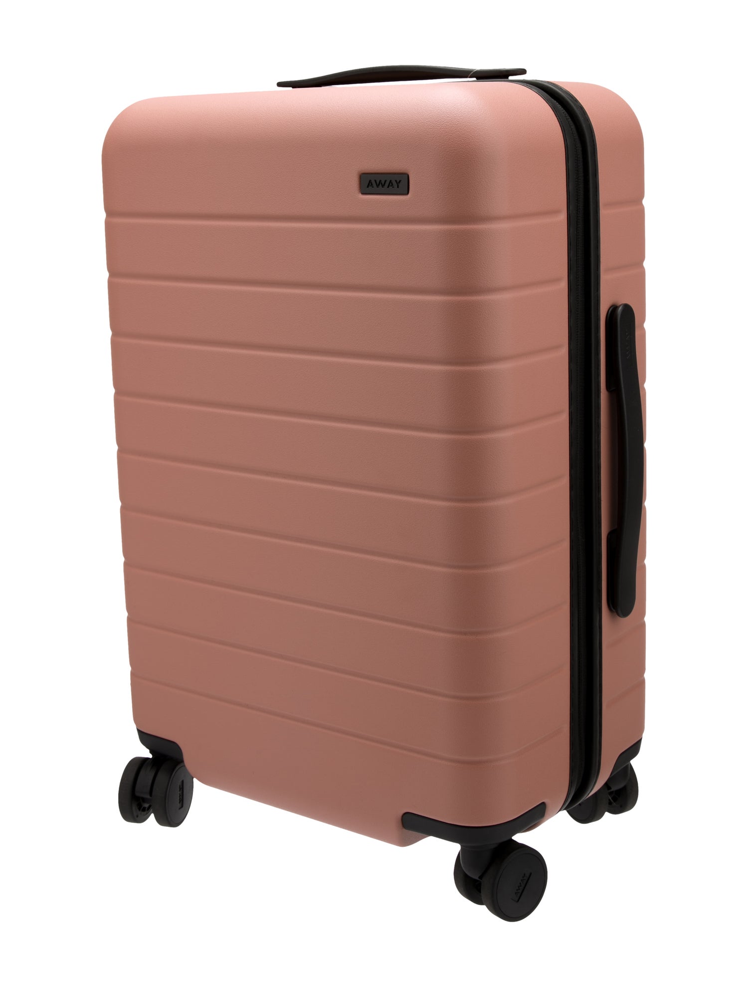 Away Plastic Rolling Suitcase - Pink Luggage and Travel, Handbags ...