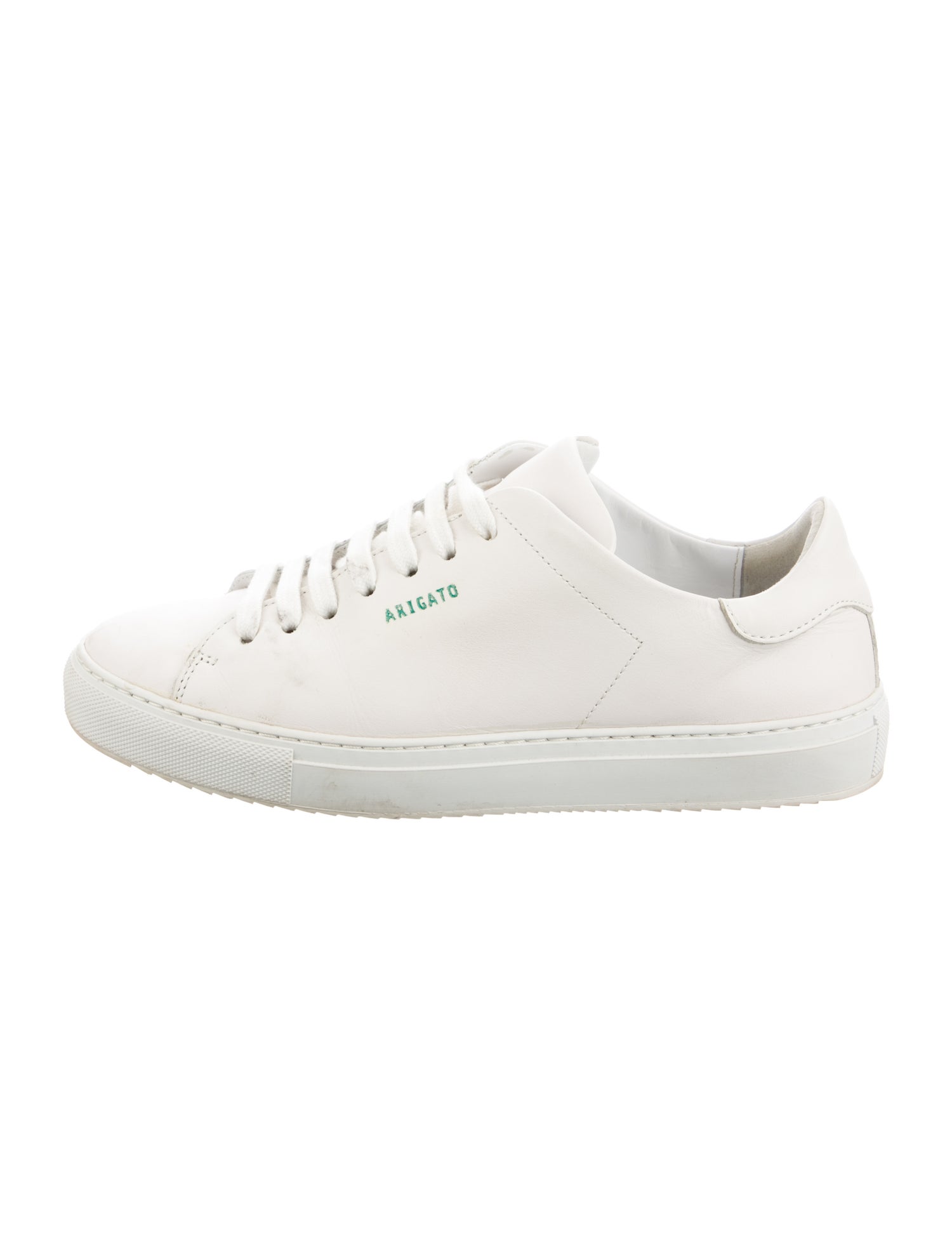 Axel Arigato Leather Sneakers - White Sneakers, Shoes - WAXLE21509 ...