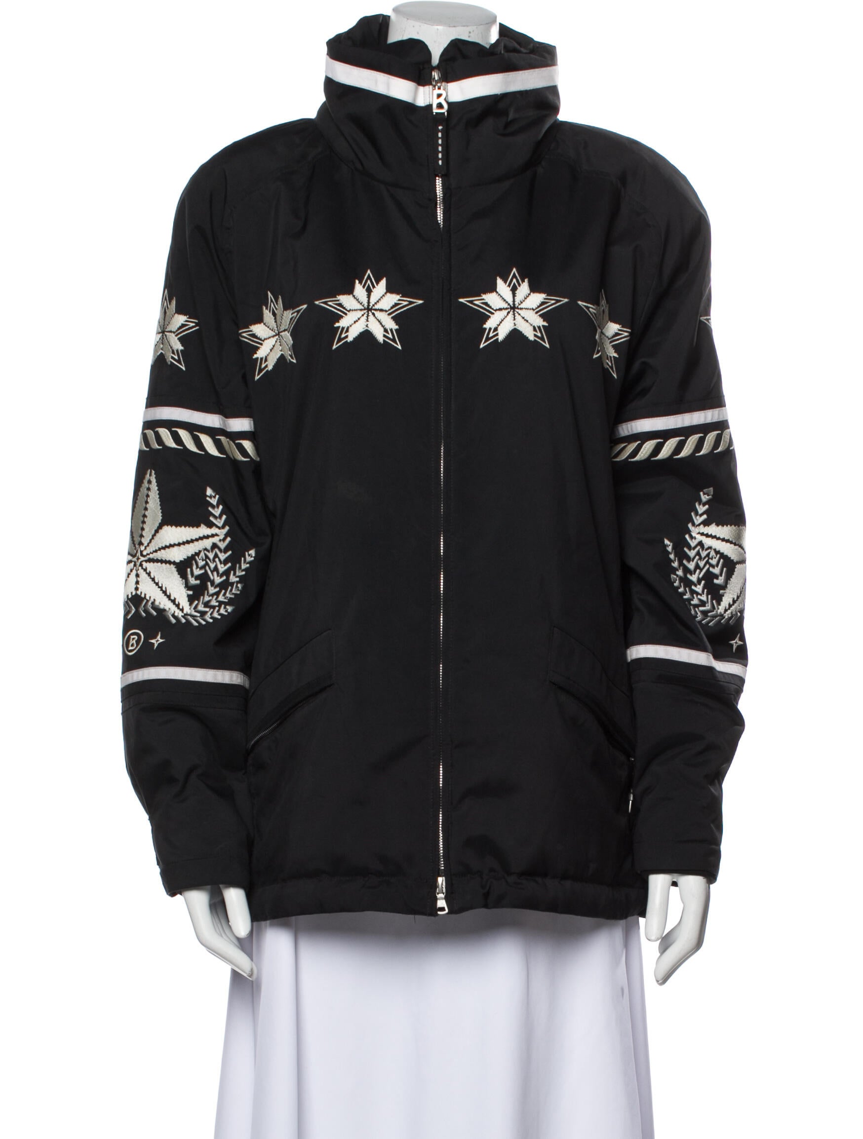 Bogner Patterned Performance Jacket - Black Jackets, Clothing ...