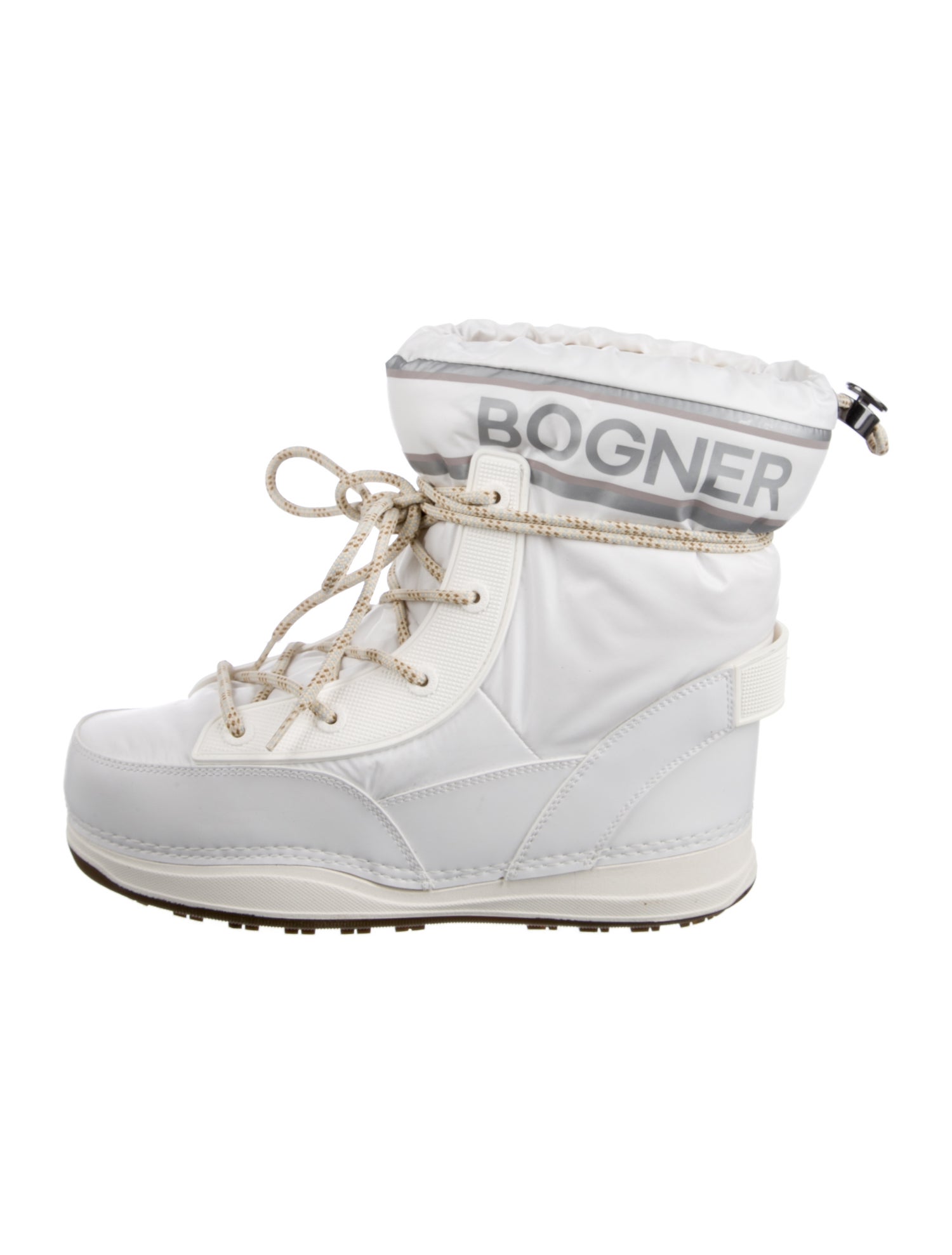 Bogner Leather Lace-Up Boots - Neutrals Boots, Shoes - WB141295 | The ...