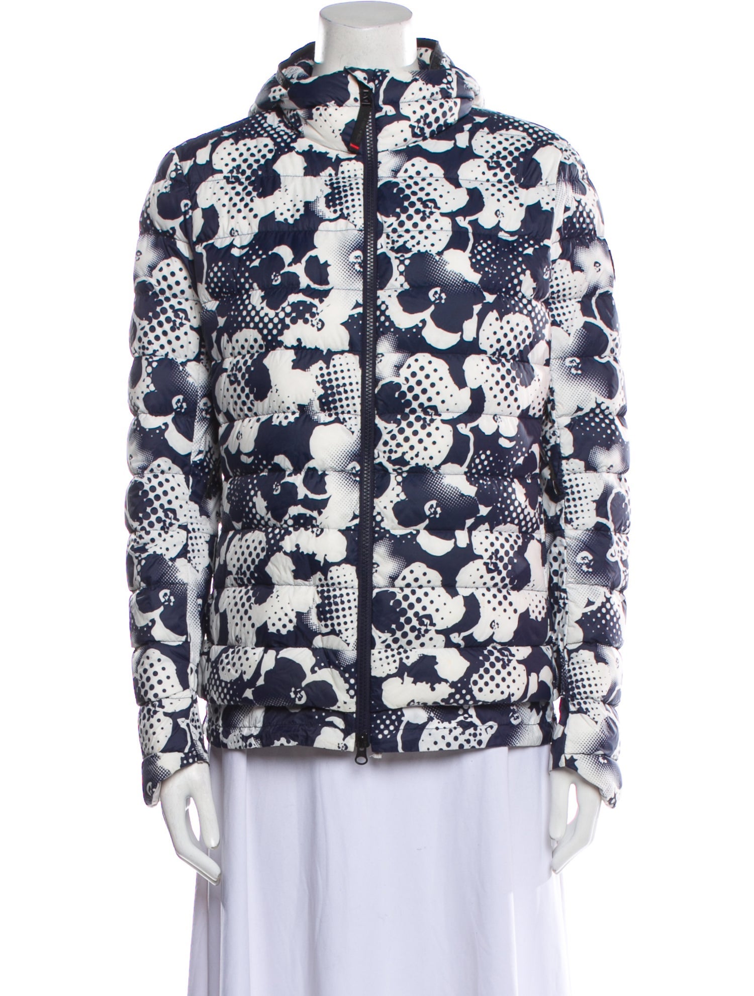 Bogner Floral Print Down Jacket - Blue Jackets, Clothing - WB141921 ...