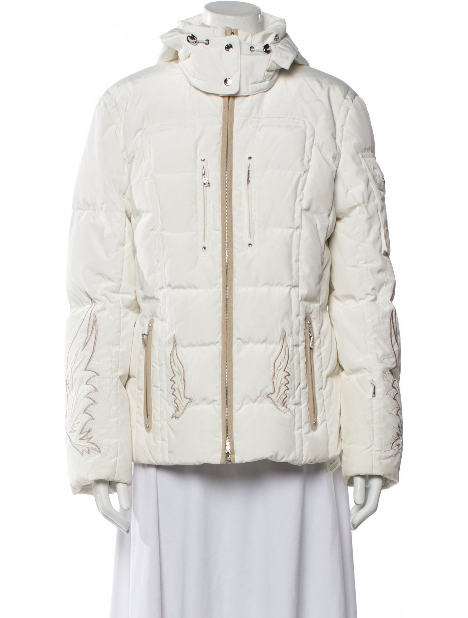 Bogner Down Jacket - White Jackets, Clothing - WB142369 | The RealReal