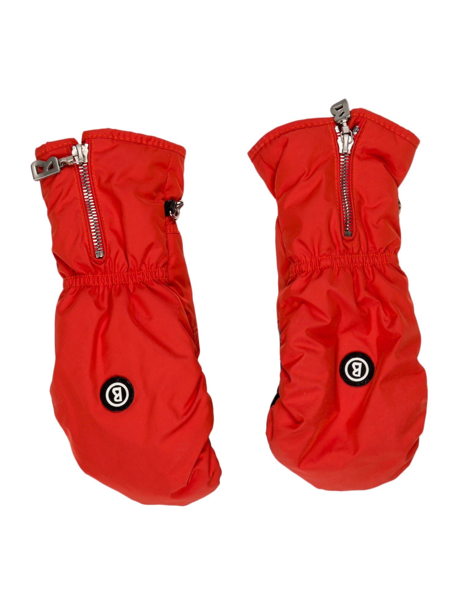 Bogner Polyester Winter Mittens - Orange Winter Accessories ...