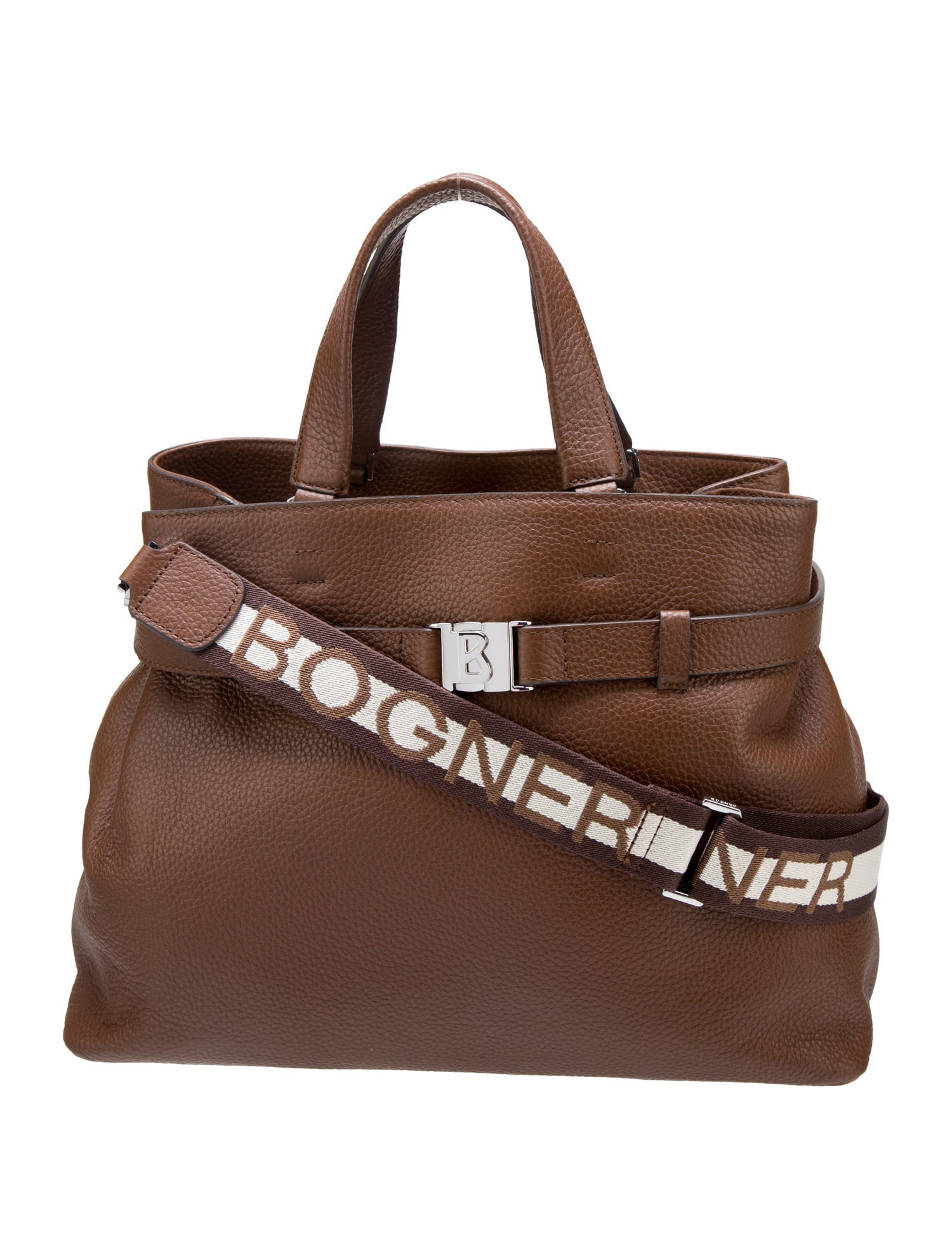 Bogner Leather Tote - Brown Totes, Handbags - WB143755 | The RealReal