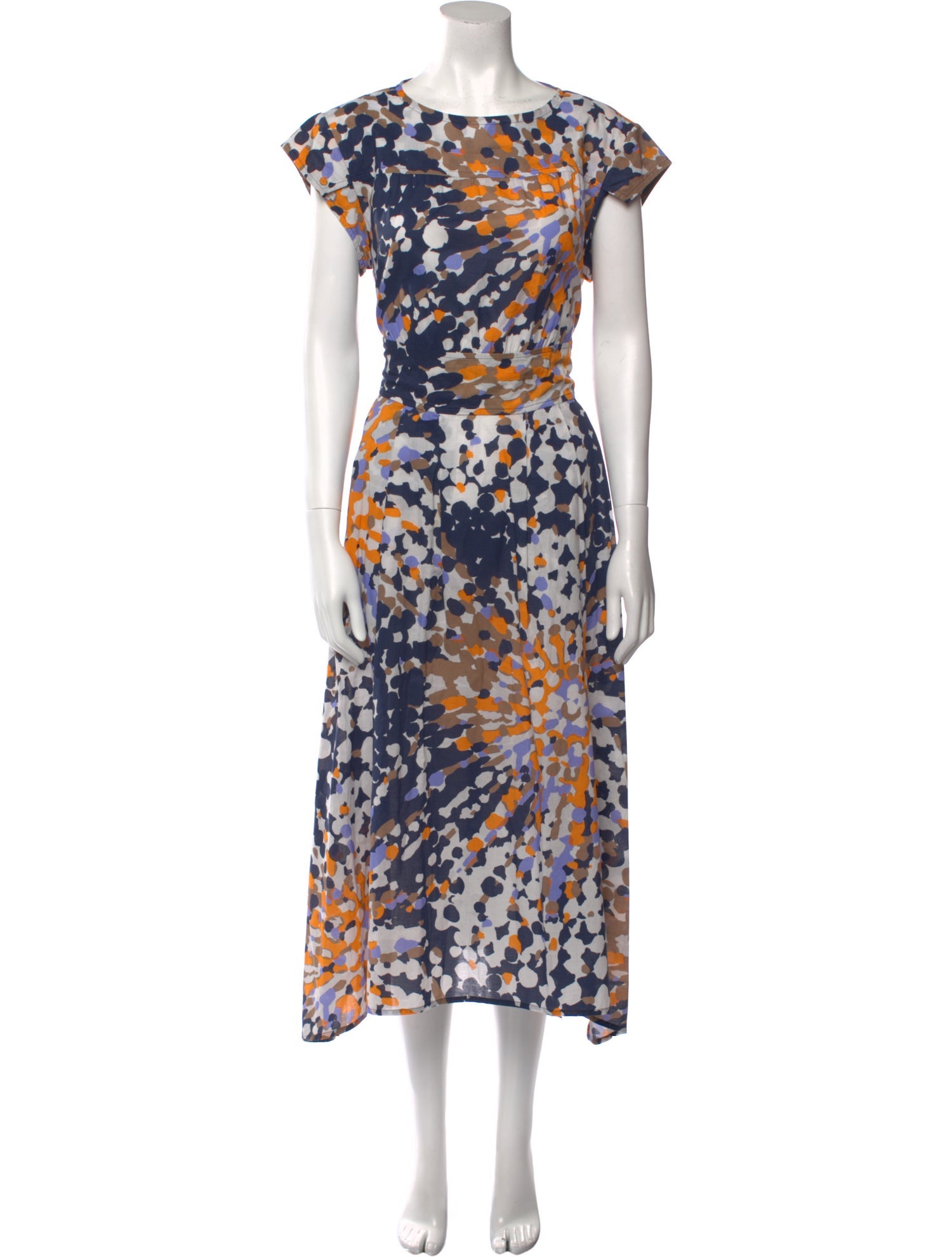 Bogner Printed Long Dress - Blue Dresses, Clothing - WB146117 | The ...