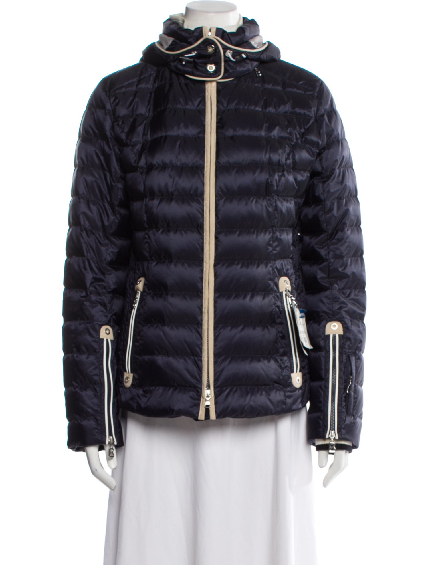 Bogner Printed Down Jacket - Blue Jackets, Clothing - WB147659 | The ...