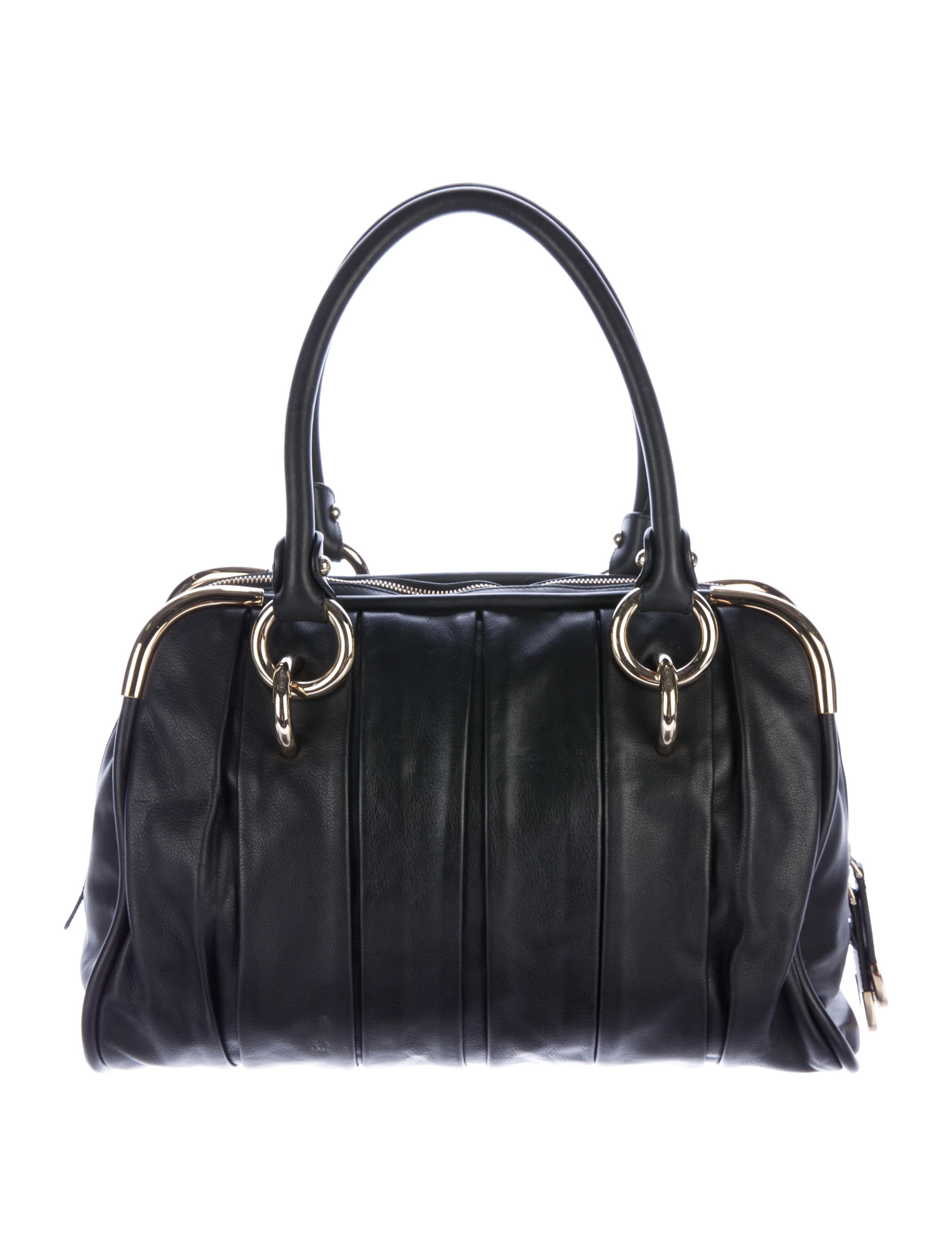 Bally Pleated Leather Bag - Handbags - WB221734 | The RealReal