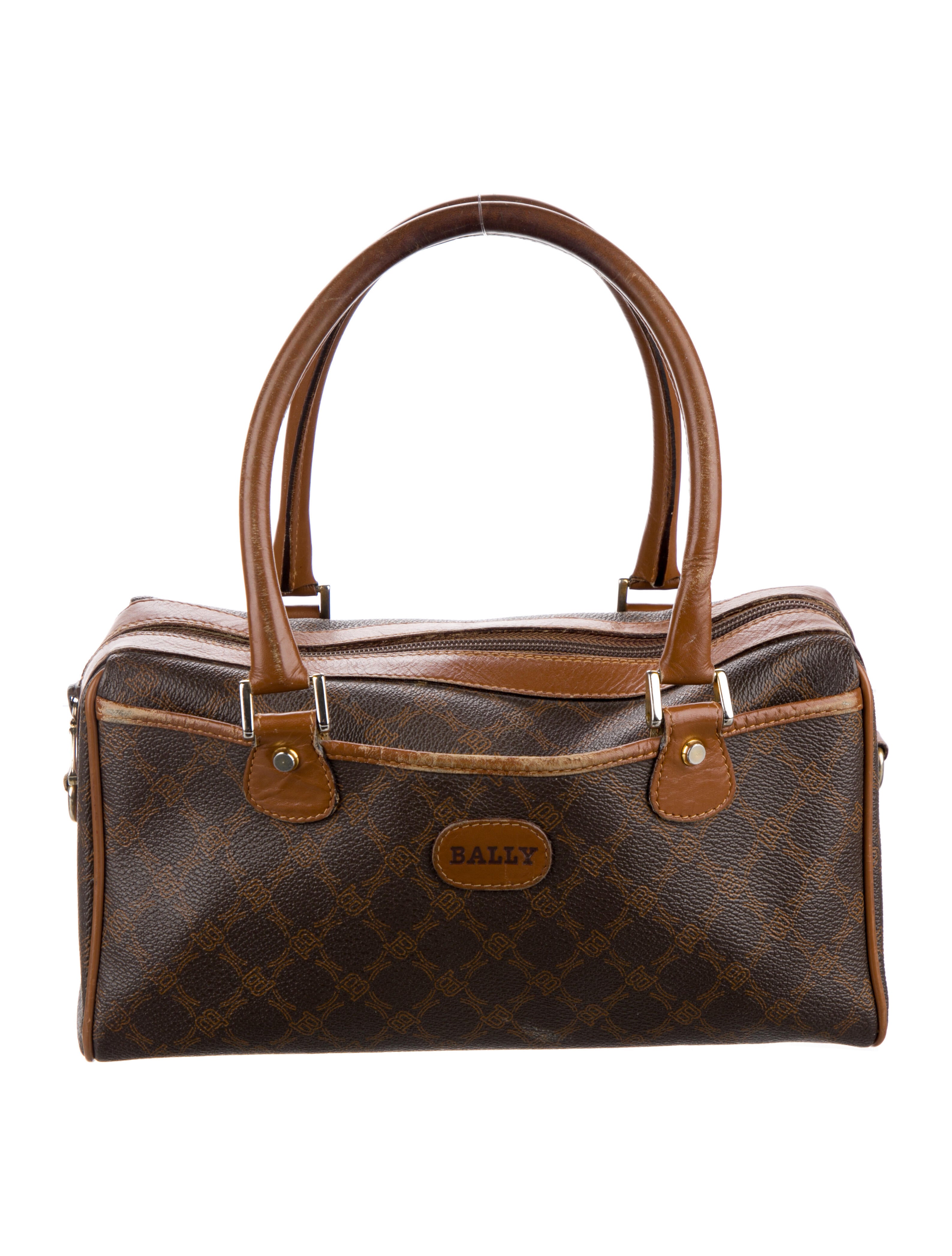 Bally Alligator Flap Bag - Brown Shoulder Bags, Handbags - WB221434 ...