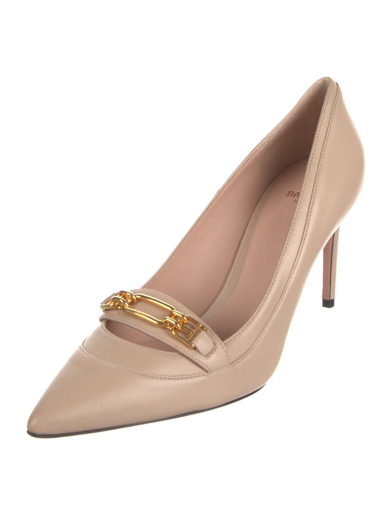 Bally Leather Pumps w/ Tags - Neutrals Pumps, Shoes - WB251877 | The ...