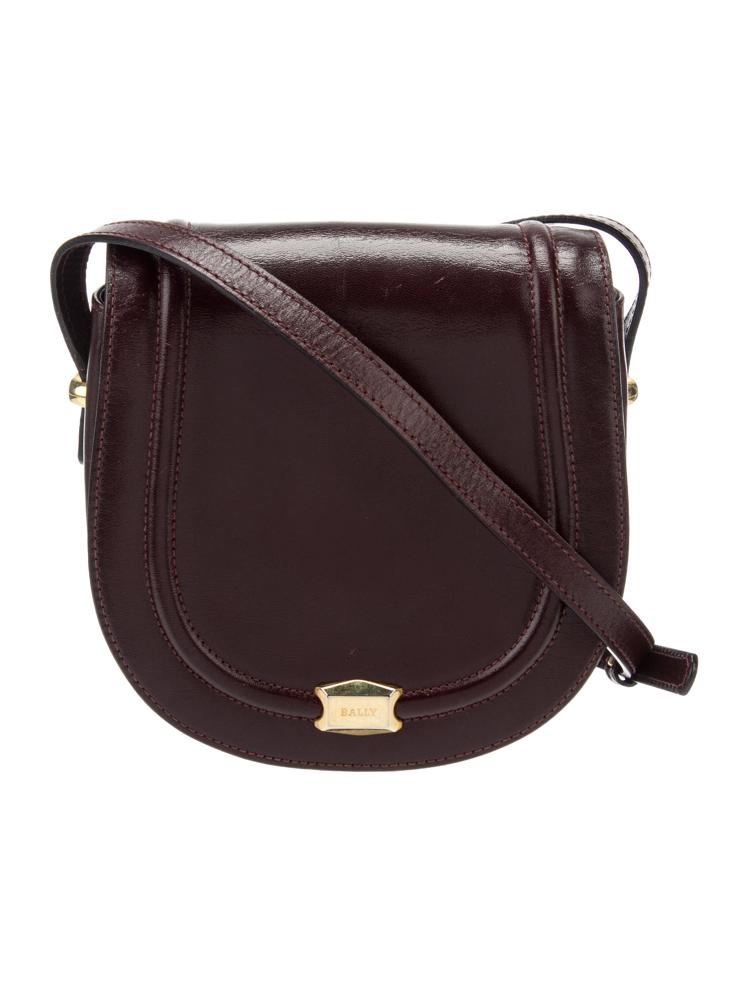 Bally Leather Crossbody Bag - Black Crossbody Bags, Handbags - WB255144 ...