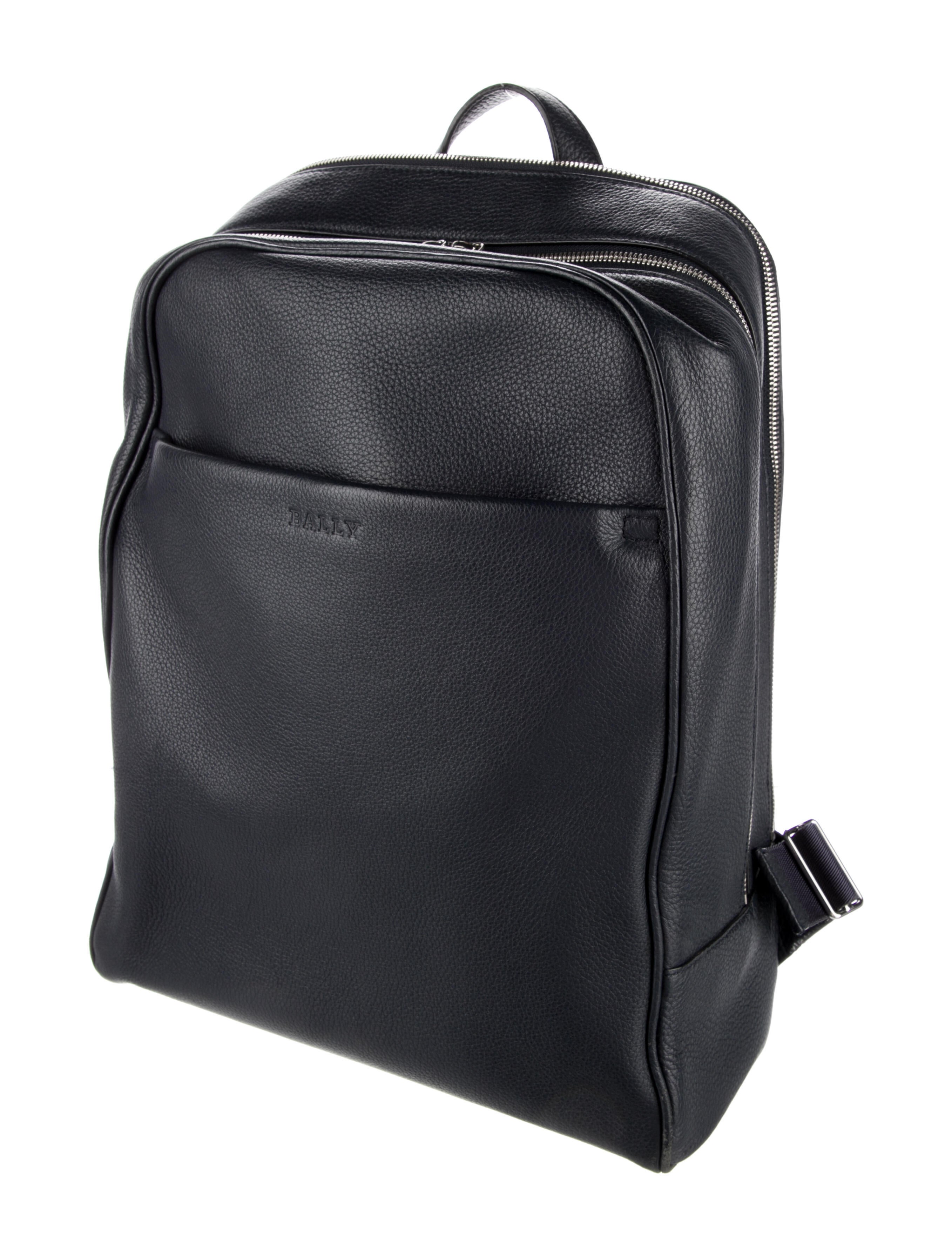 Bally Leather Backpack Bag - Black Backpacks, Bags - WB257032 | The ...