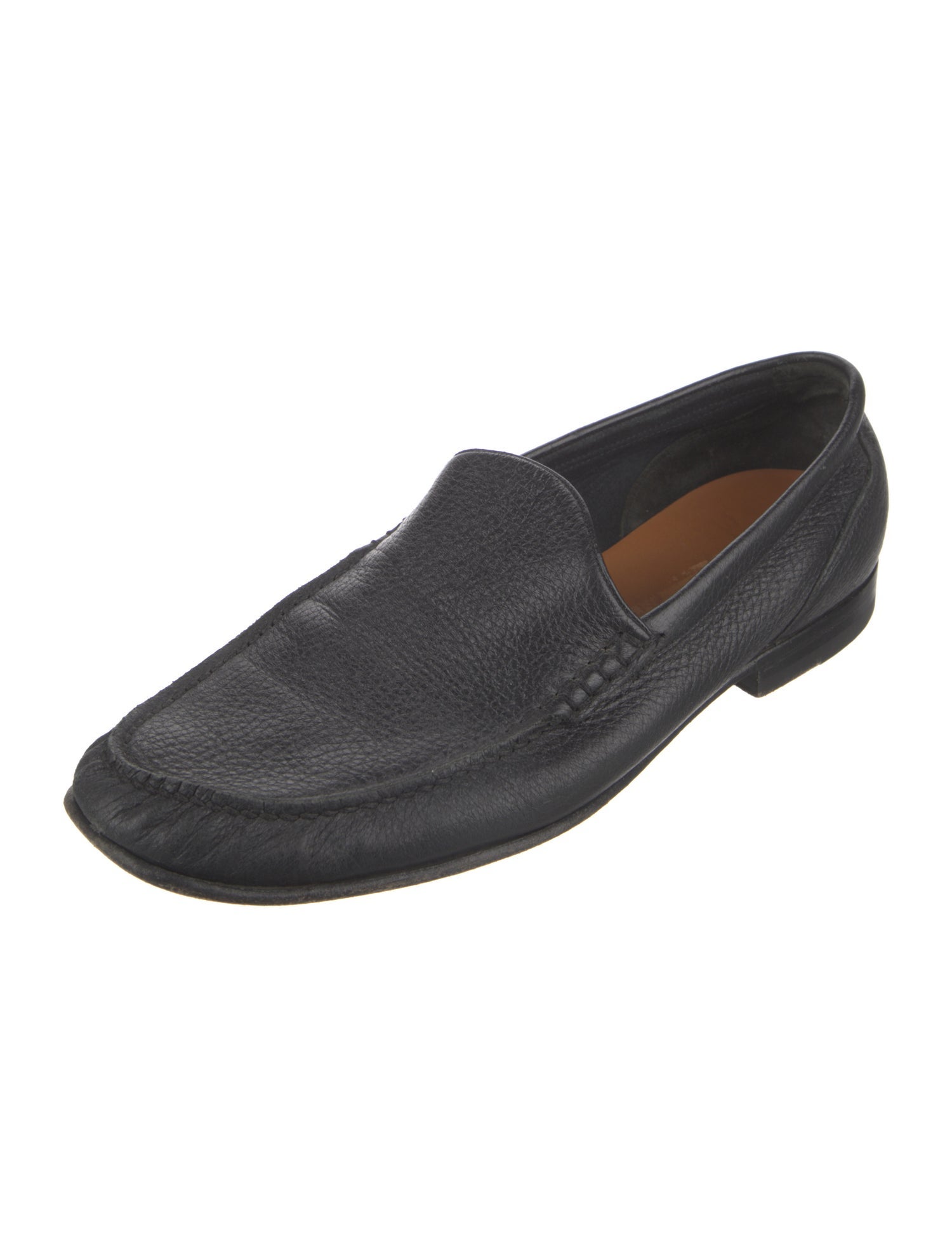 Bally Suede Lasercut Accents Loafers - Grey Loafers, Shoes - WB252550 ...