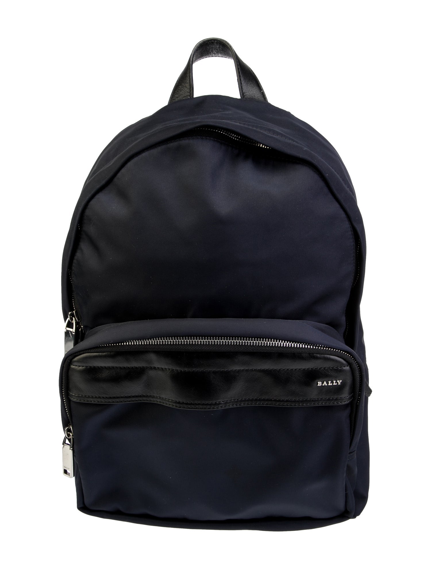 Bally Leather-Trim Nylon Backpack - Blue Backpacks, Bags - WB261052 ...