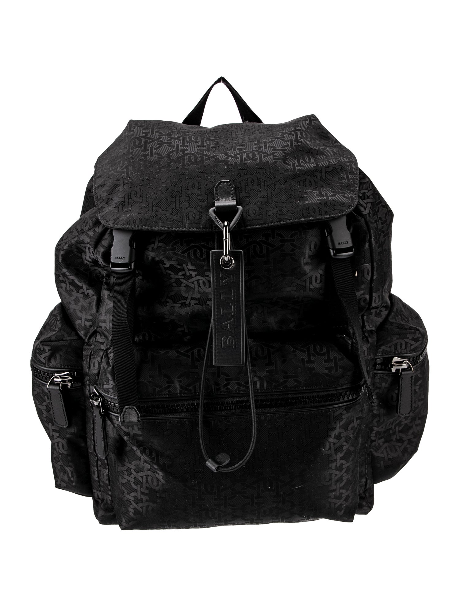 Givenchy Peacock Feather Printed Nylon Backpack Bag - Brown Backpacks ...