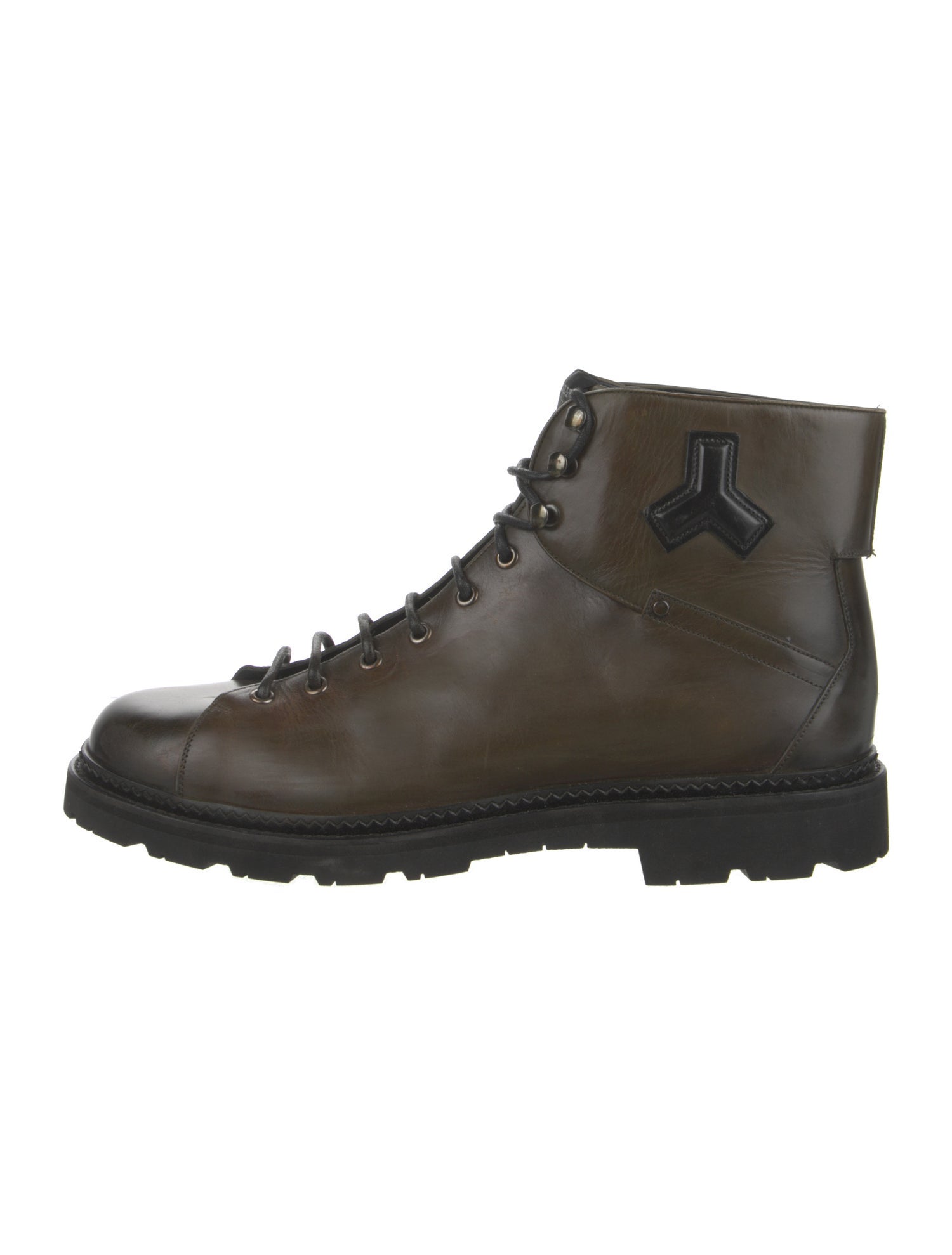 Bally Leather Hiking Boots - Brown Boots, Shoes - WB261074 | The RealReal