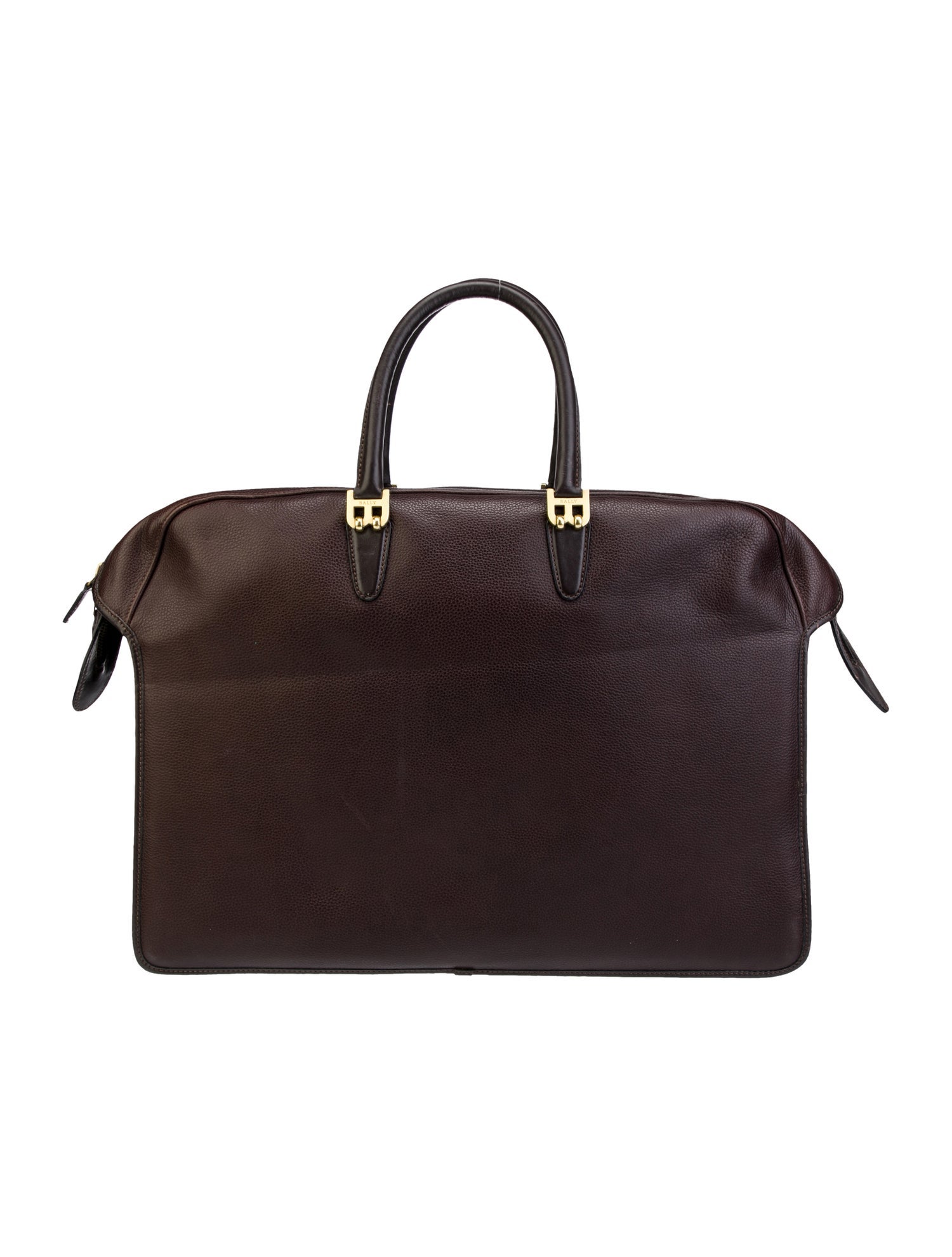 Bally Leather Briefcase - Brown Briefcases, Bags - WB261295 | The RealReal