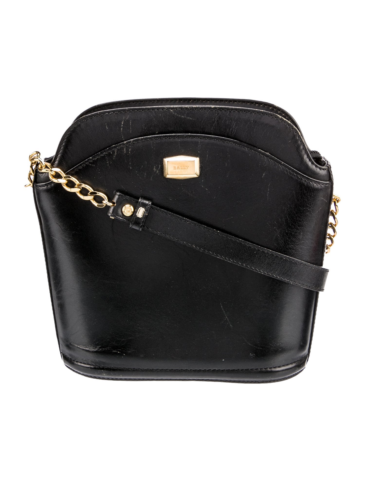 Bally Leather Crossbody Bag - Black Crossbody Bags, Handbags - WB262845 ...