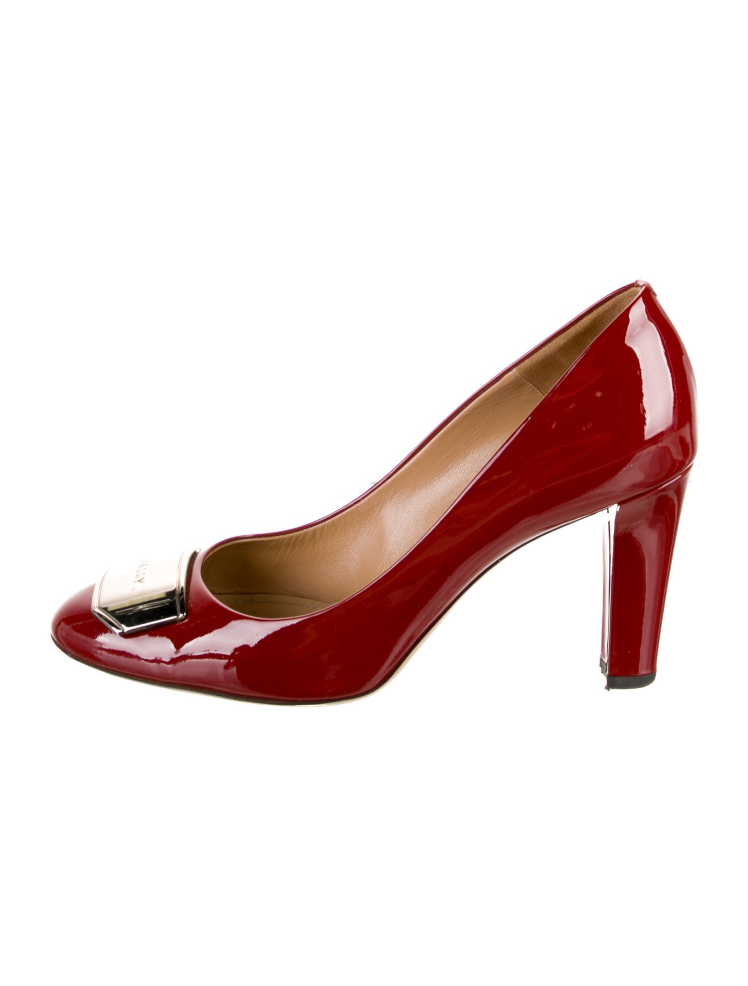 Bally Patent Leather Pumps - Red Pumps, Shoes - WB262872 | The RealReal