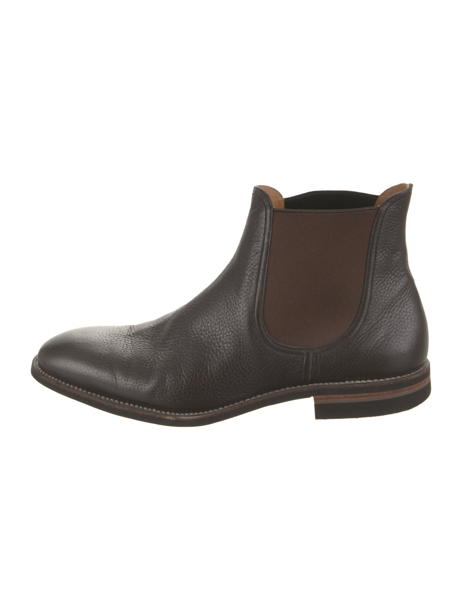 Bally Leather Chelsea Boots - Brown Boots, Shoes - WB266790 | The RealReal