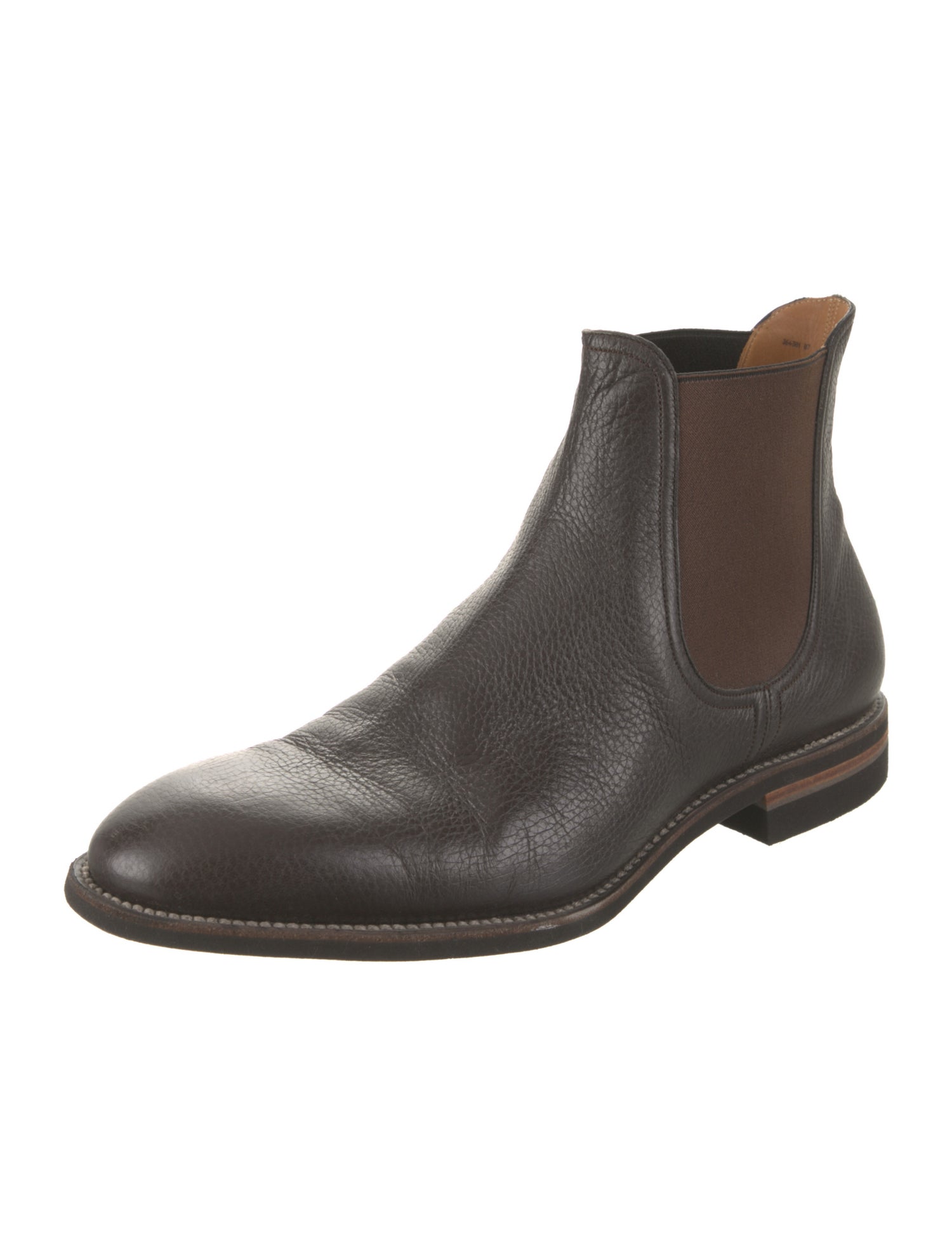 Bally Leather Chelsea Boots - Brown Boots, Shoes - WB266790 | The RealReal