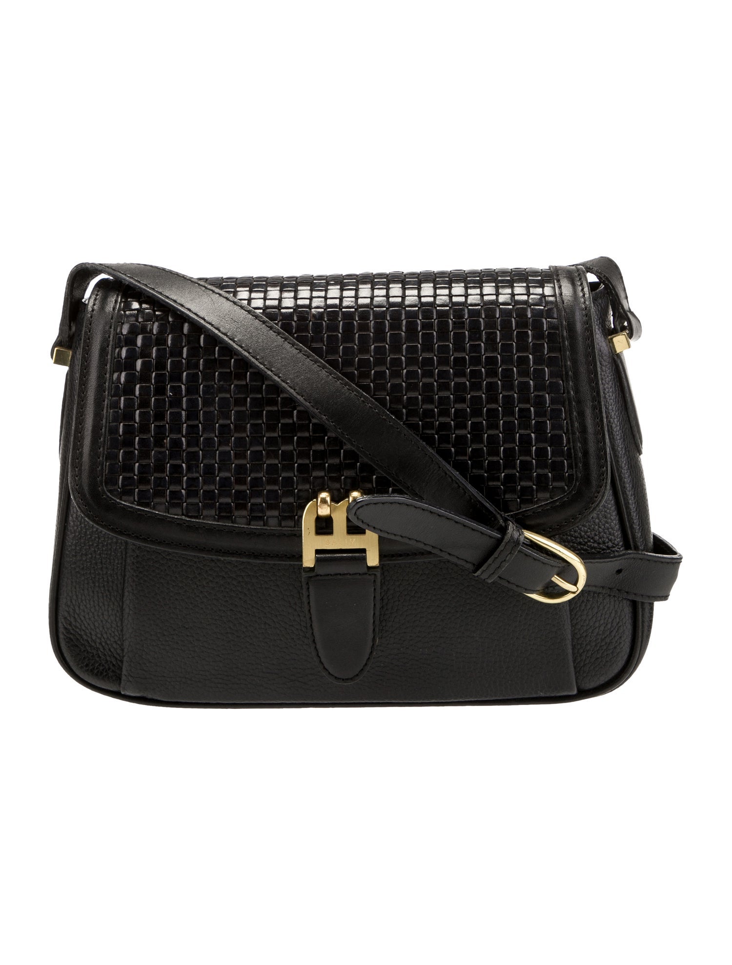 Bally Leather Crossbody Bag - Black Crossbody Bags, Handbags - WB267476 ...