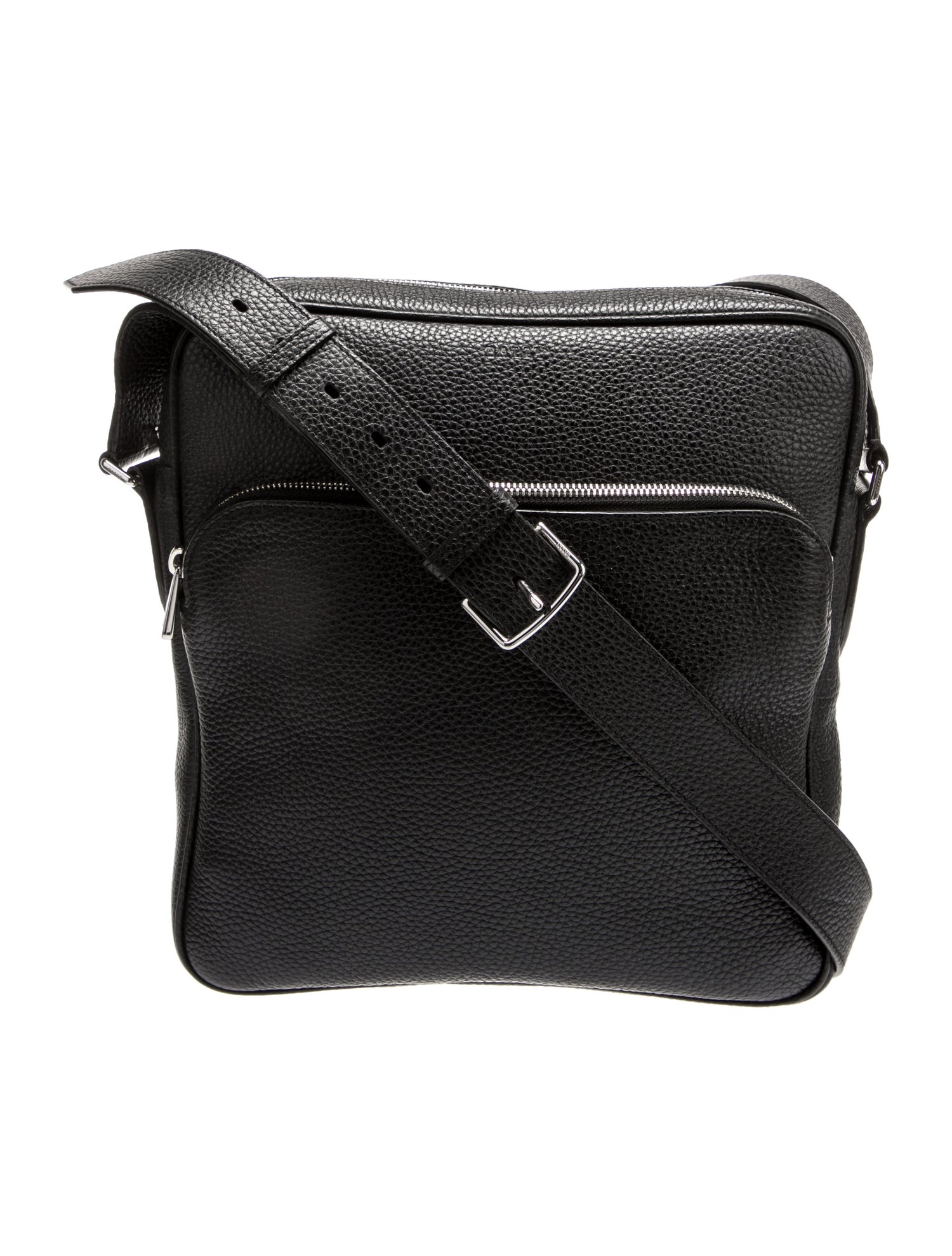 Bally Leather Messenger Bag - Black Messenger Bags, Bags - WB268307 ...