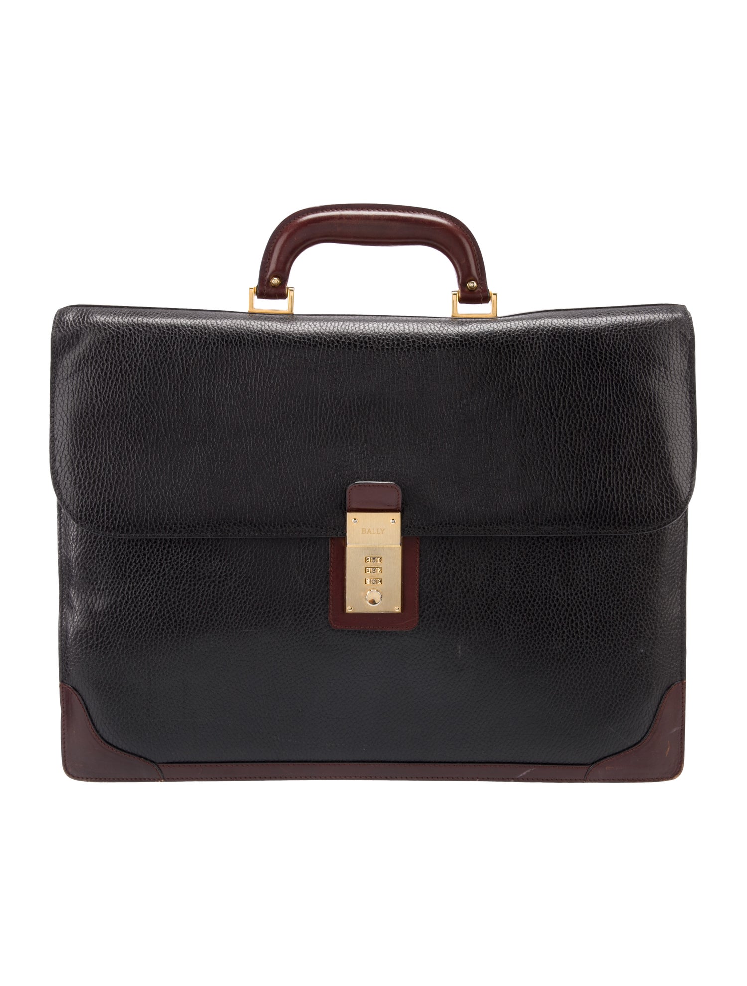Bally Leather Briefcase - Black Briefcases, Bags - WB269144 | The RealReal